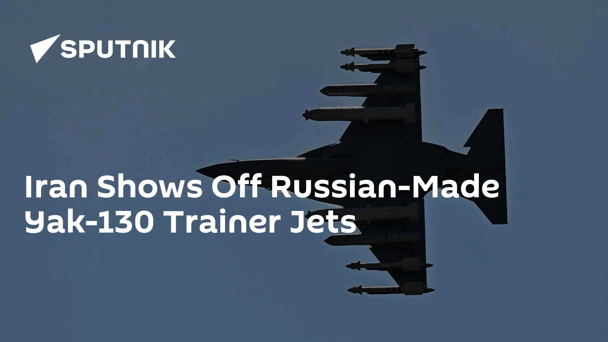 Iran Shows Off Russian-made Yak-130 Trainer Jet