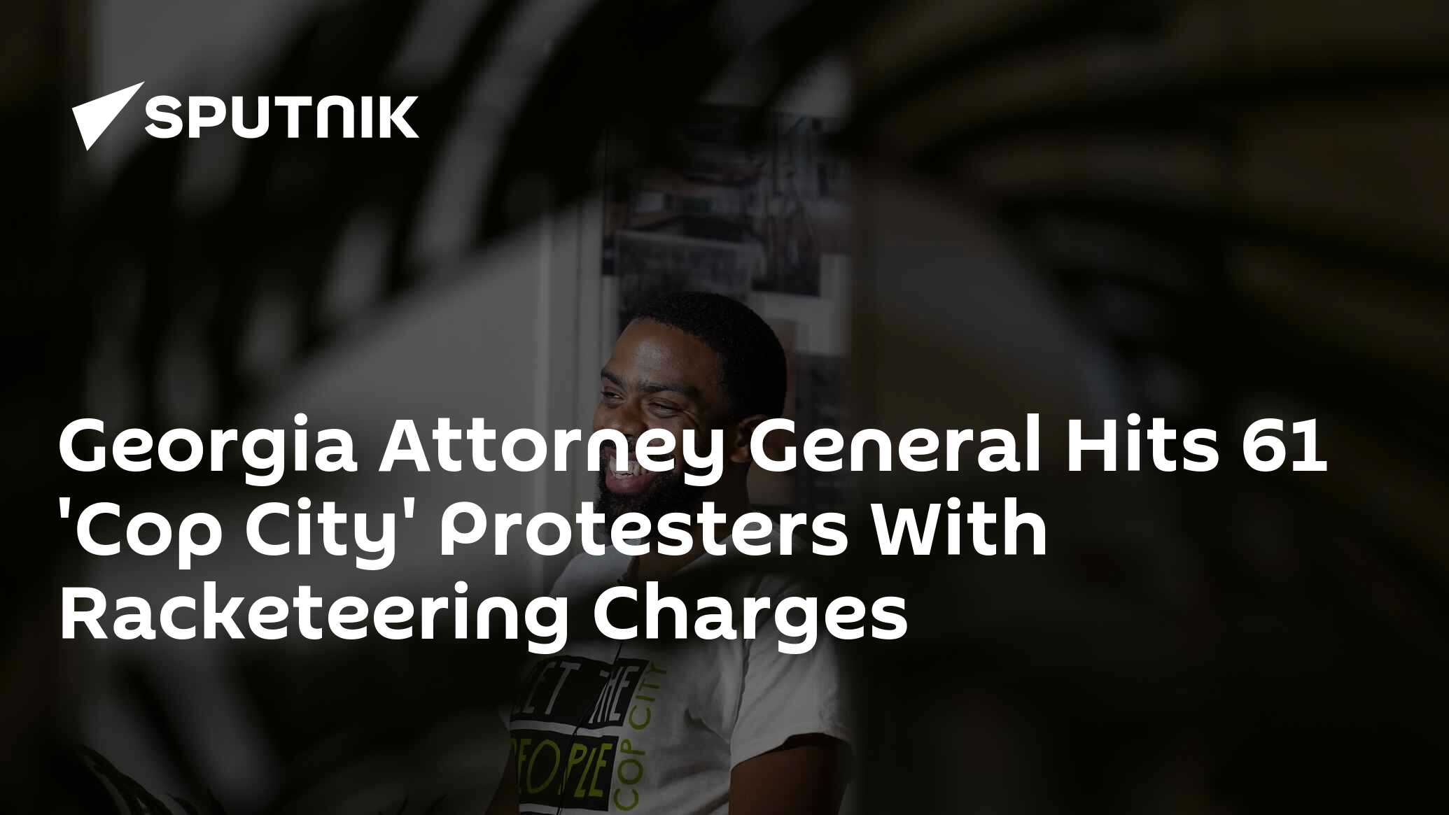 'Stop Cop City' Protestors Hit With Racketeering Charges