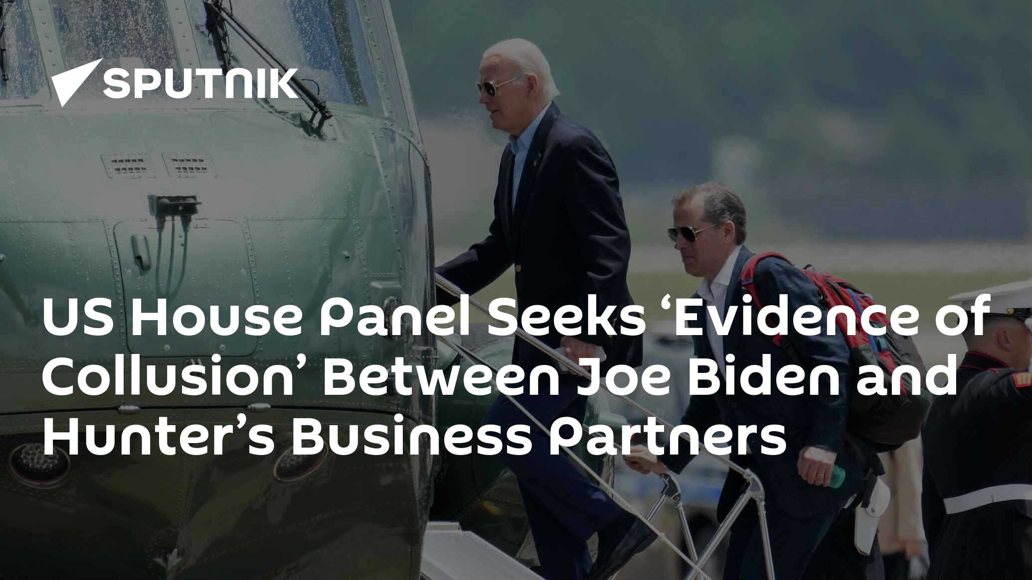 Comer Seeks ‘Evidence of Collusion’ Between Joe Biden and Hunter’s ...