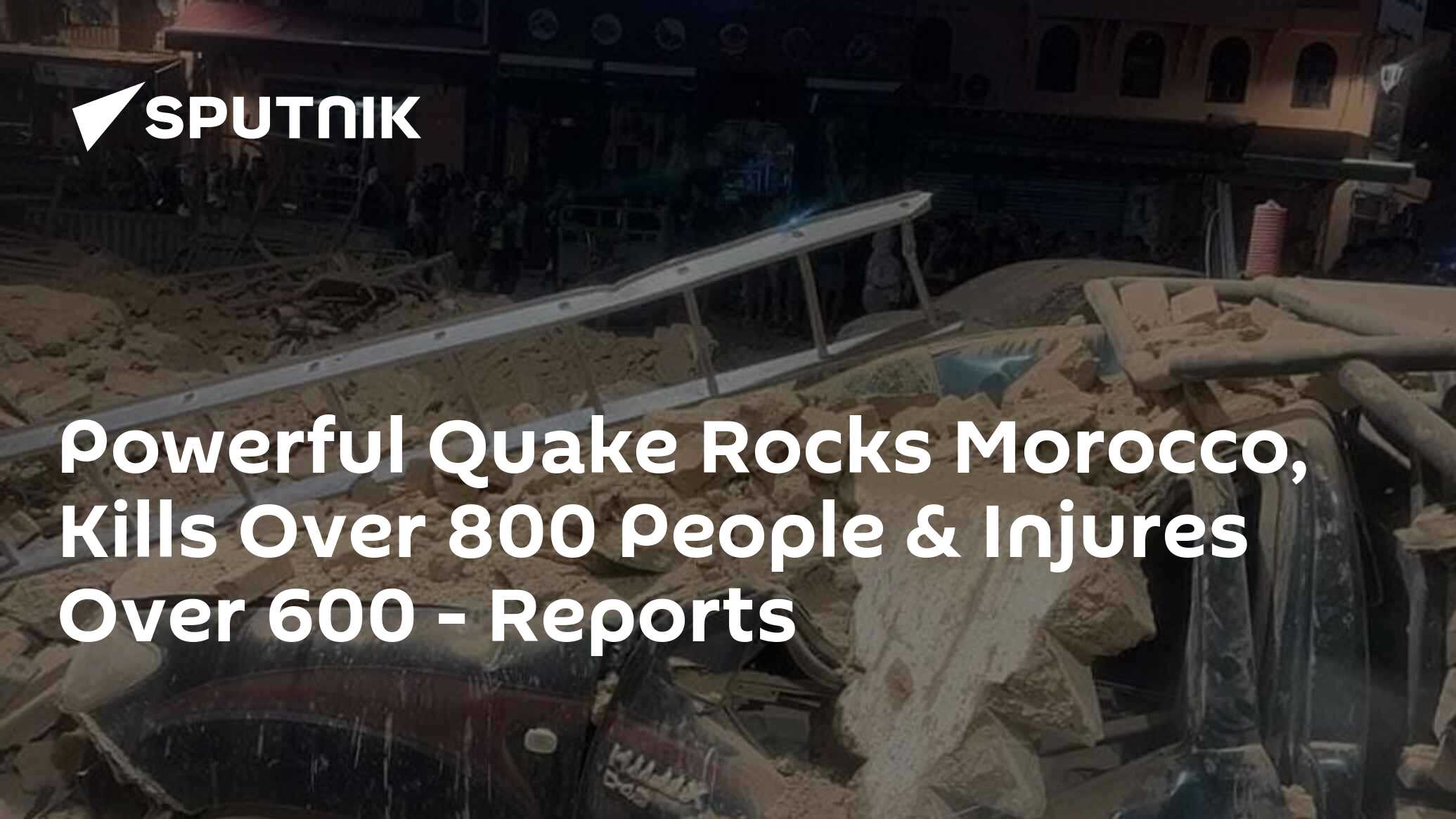 Powerful Magnitude 6.9 Earthquake Rocks Morocco, Dozens Feared Dead Powerful Magnitude 6.9 Earthquake Rocks Morocco, Dozens Feared Dead