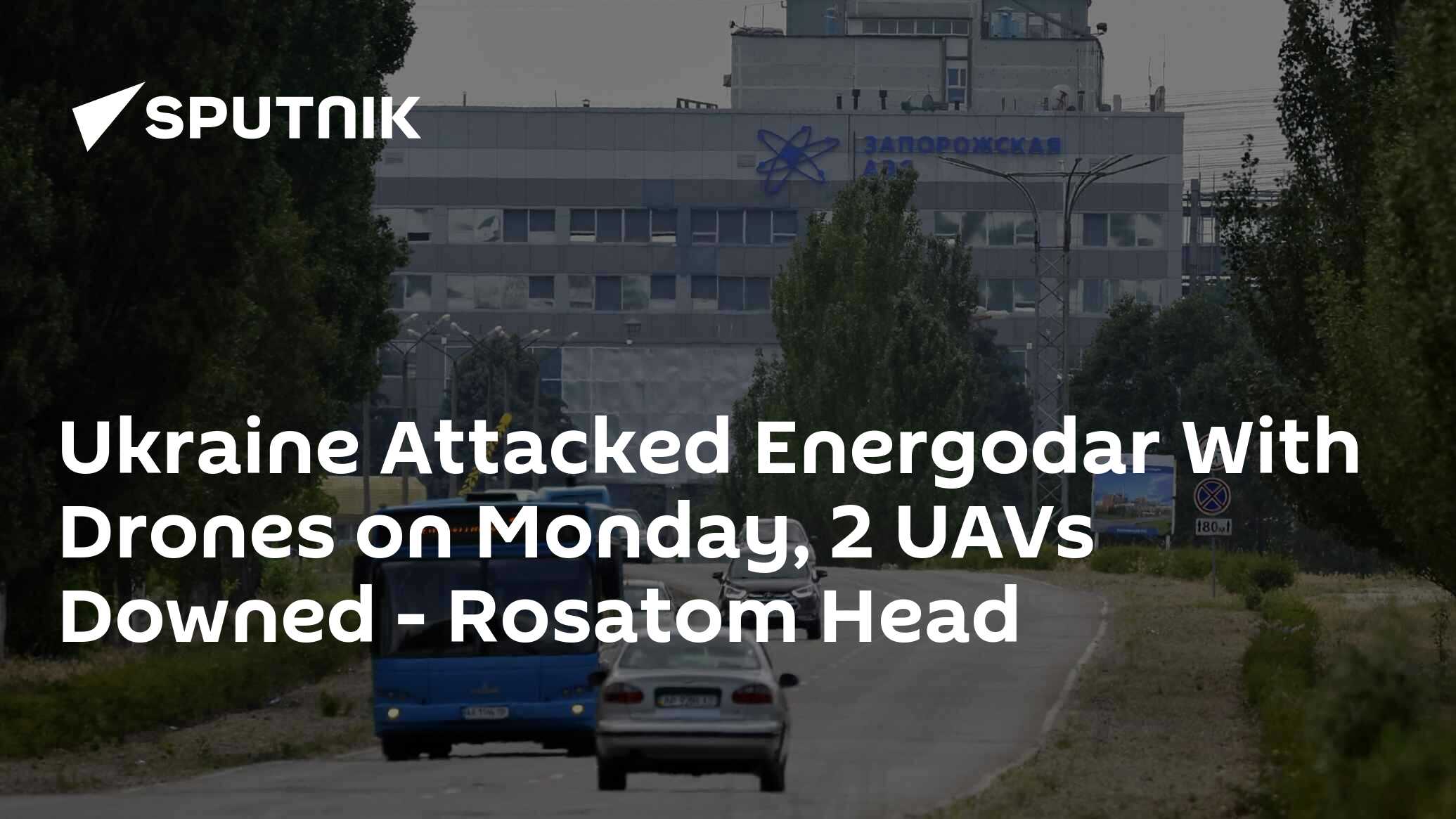 Ukraine Attacked Energodar With Drones on Monday, 2 UAVs Downed ...