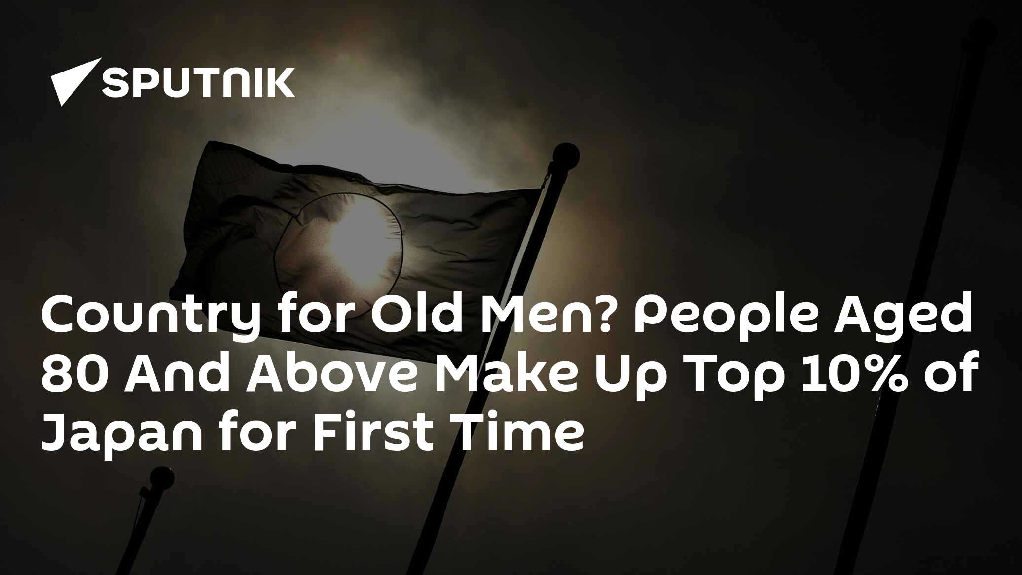 People Aged 80 And Above Make Up Top 10% of Japan for First Time