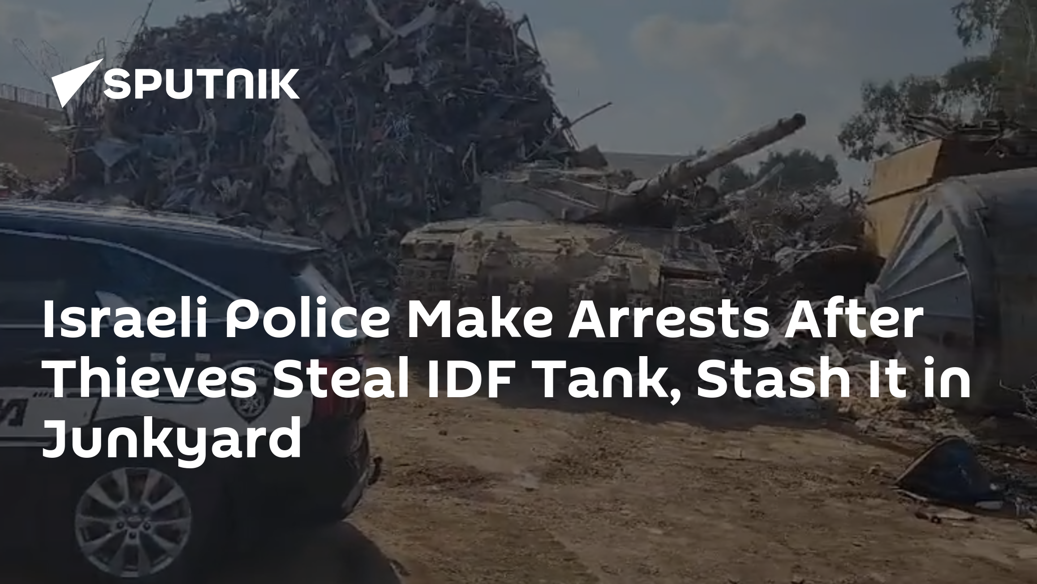 Israeli Police Make Arrests After Thieves Steal IDF Tank, Stash It in ...