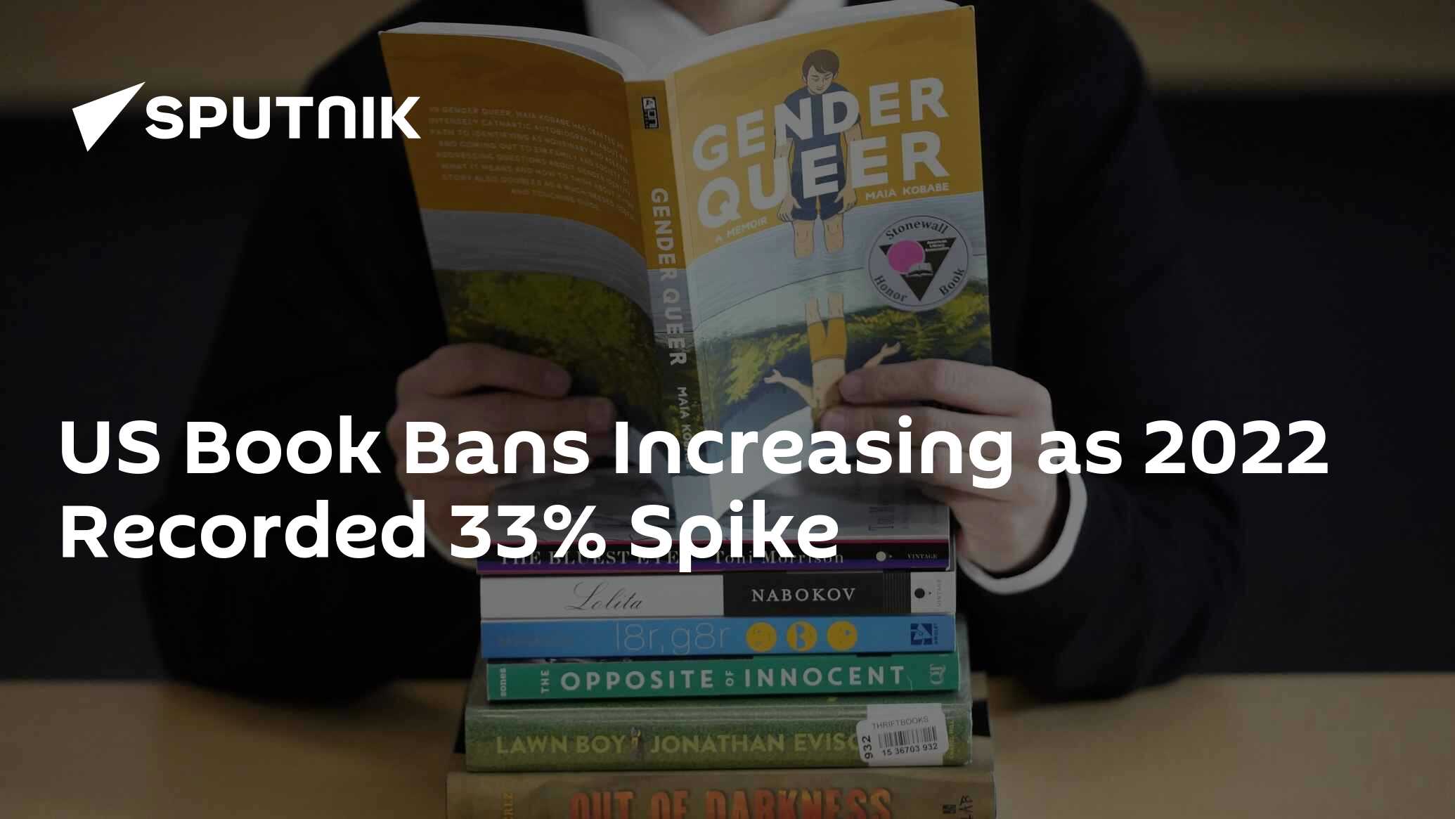 Book Bans in The US Are Increasing, Jumping to 33% Last Year