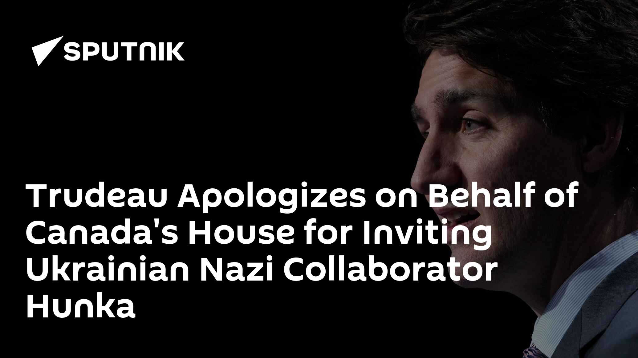 Trudeau Apologizes on Behalf of Canada's House for Inviting Ukrainian ...