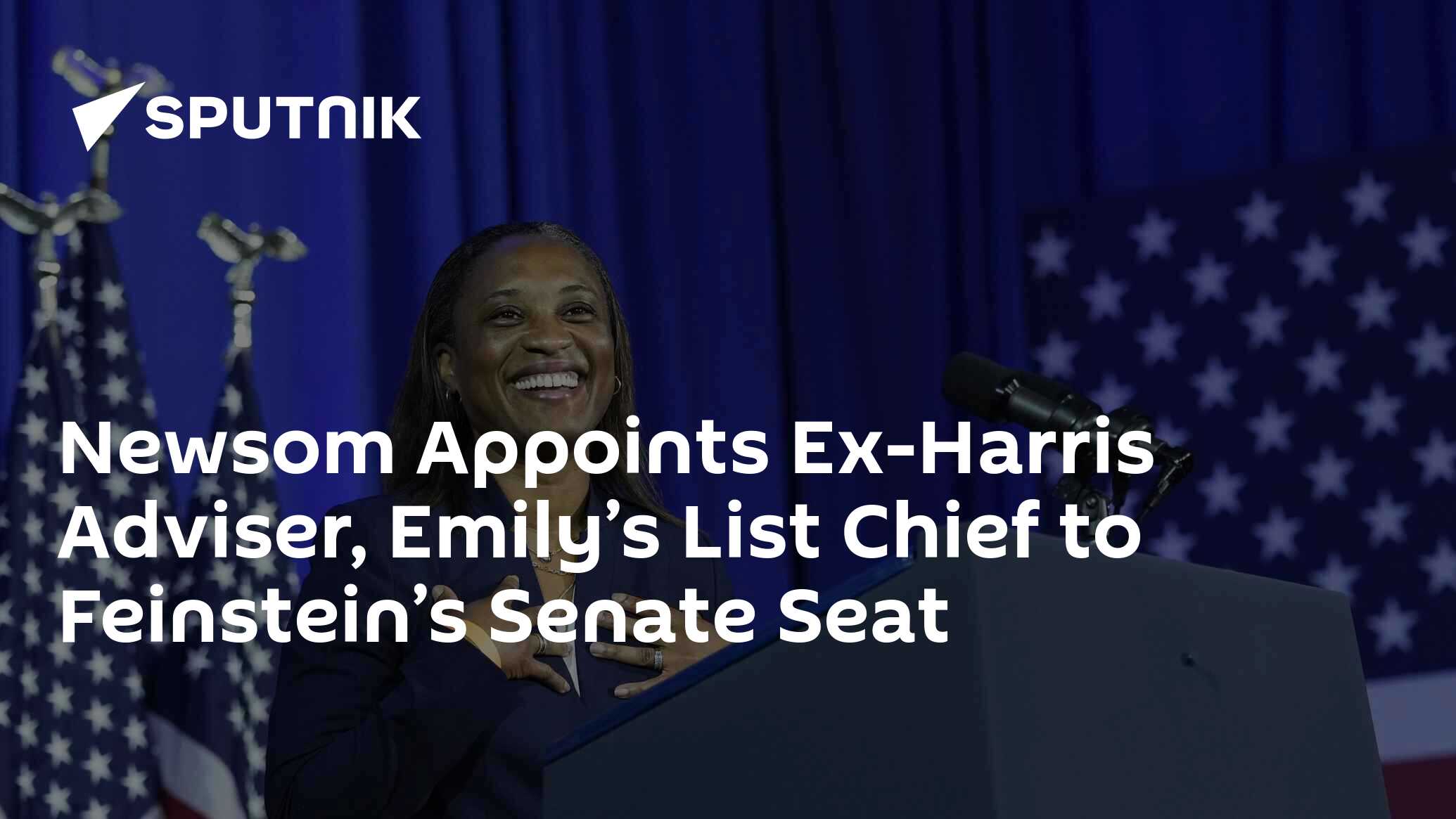 Newsom Appoints Ex-Harris Adviser, Emily’s List Chief to Feinstein’s ...