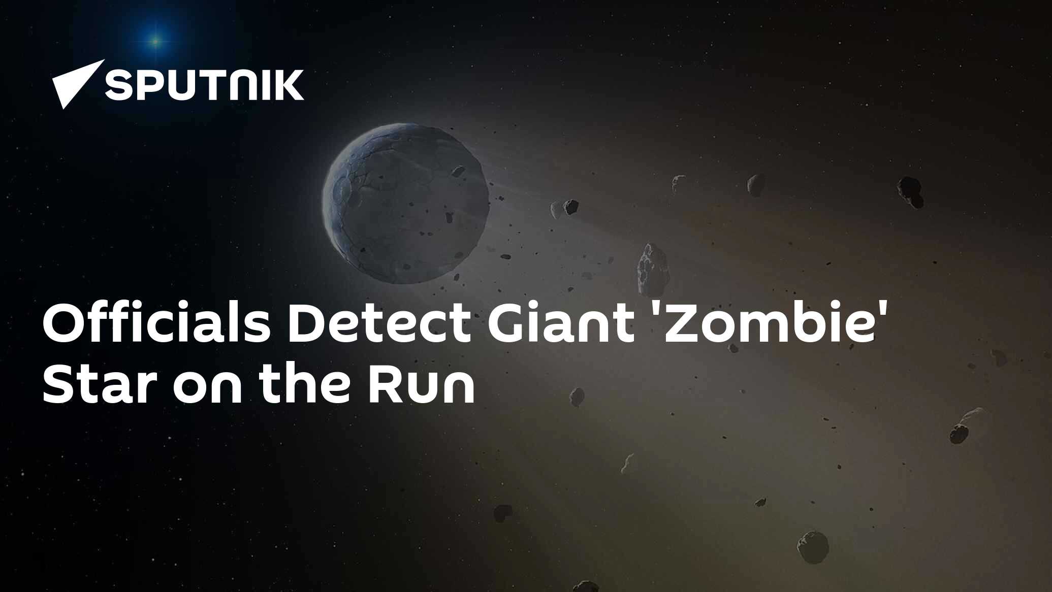 Giant Zombie Star on the Run