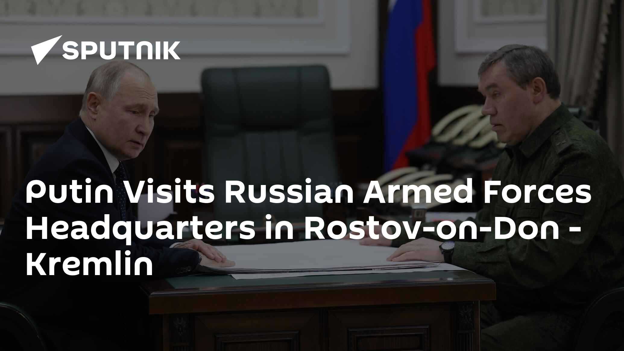 Putin Visits Russian Armed Forces Headquarters in Rostov-on-Don ...