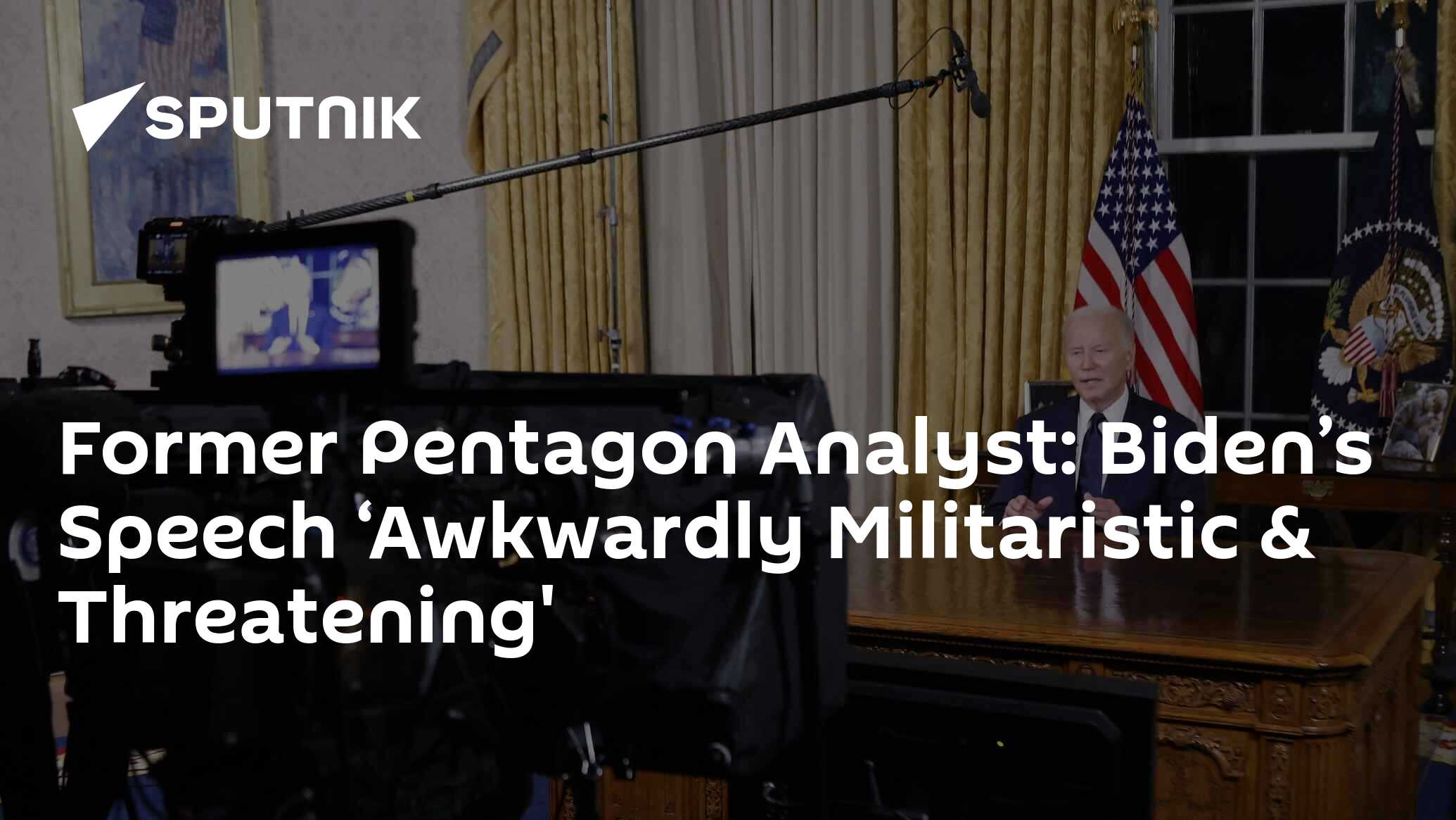 Biden’s Speech ‘Awkwardly Militaristic, and Threatening'