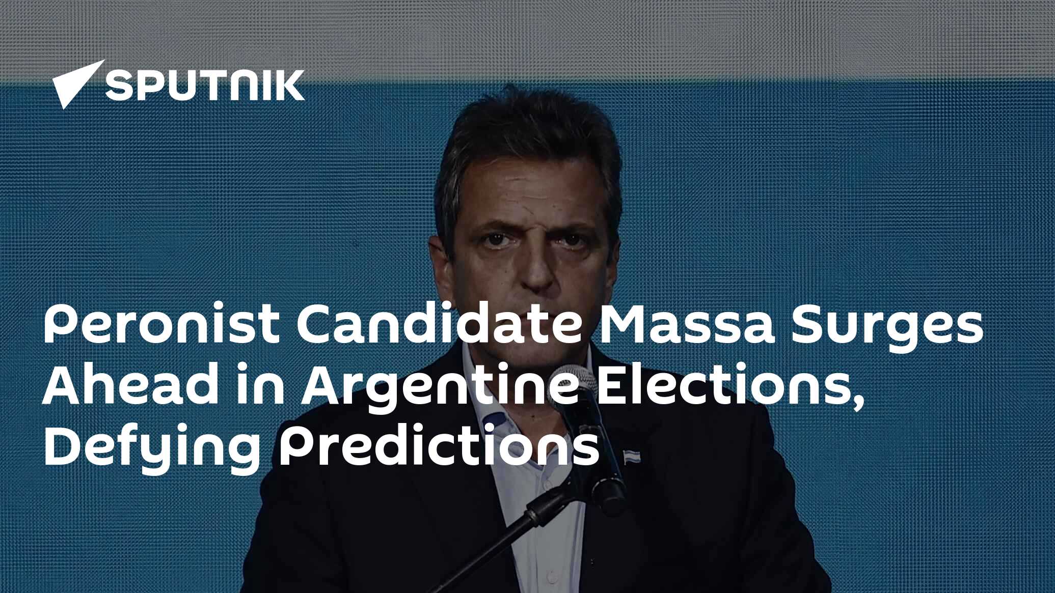 Peronist Candidate Massa Surges Ahead in Argentine Elections, Defying ...