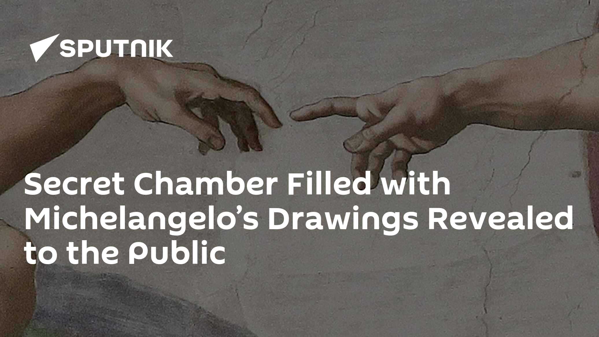Secret Chamber Filled with Michelangelo’s Drawings Revealed to the Public
