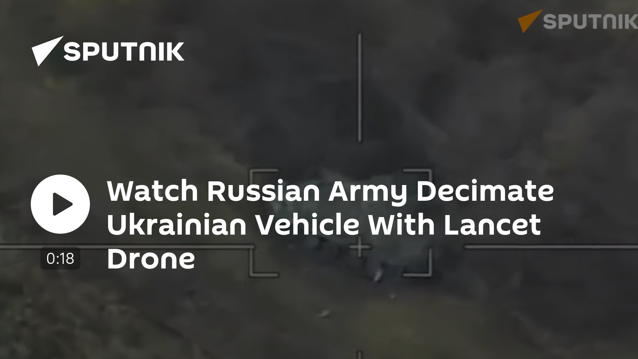 Watch Russian Army Decimating Ukrainian Tank with Lancet Drone