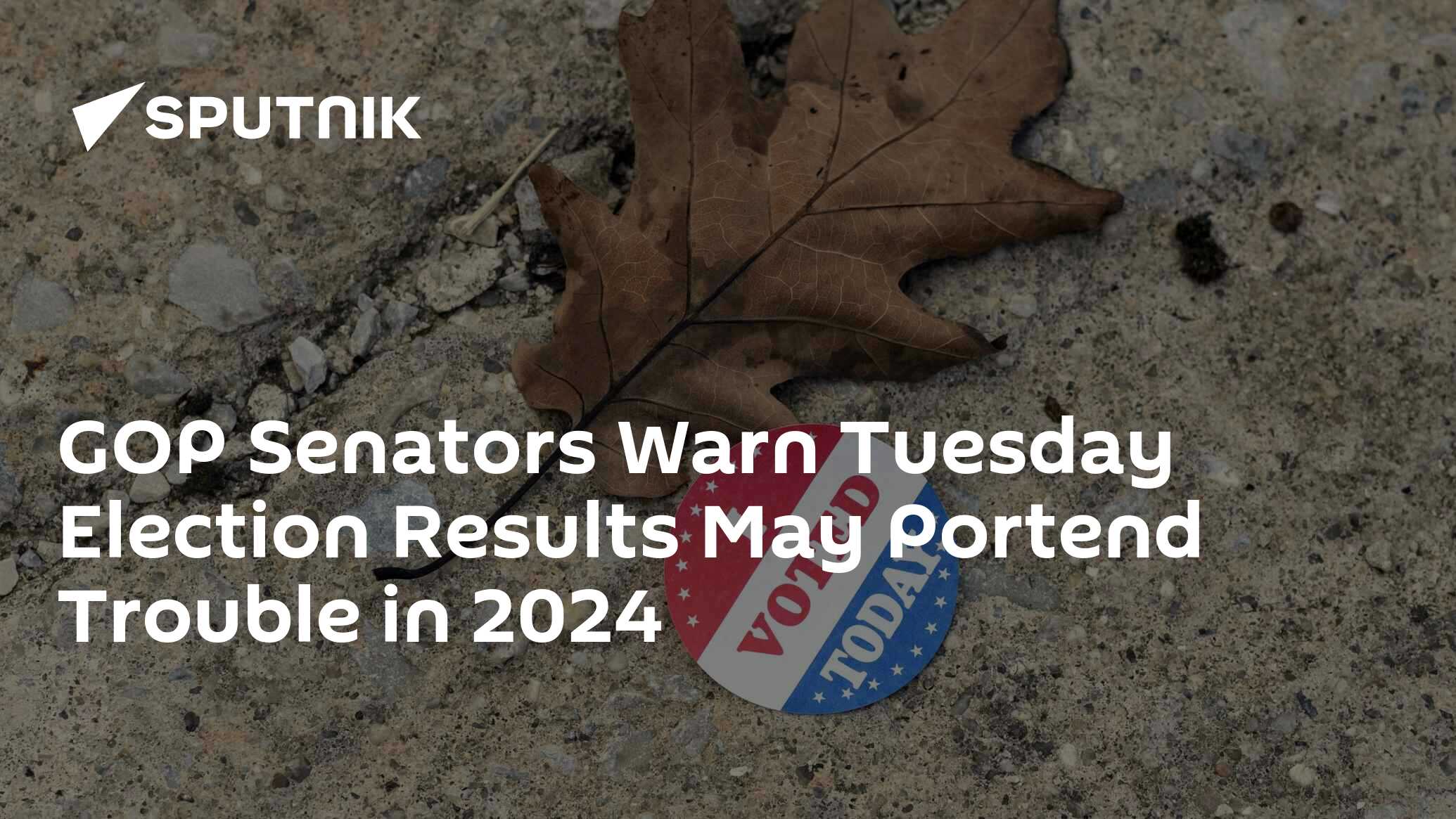 GOP Senators Warn Tuesday Election Results May Portend Trouble in 2024