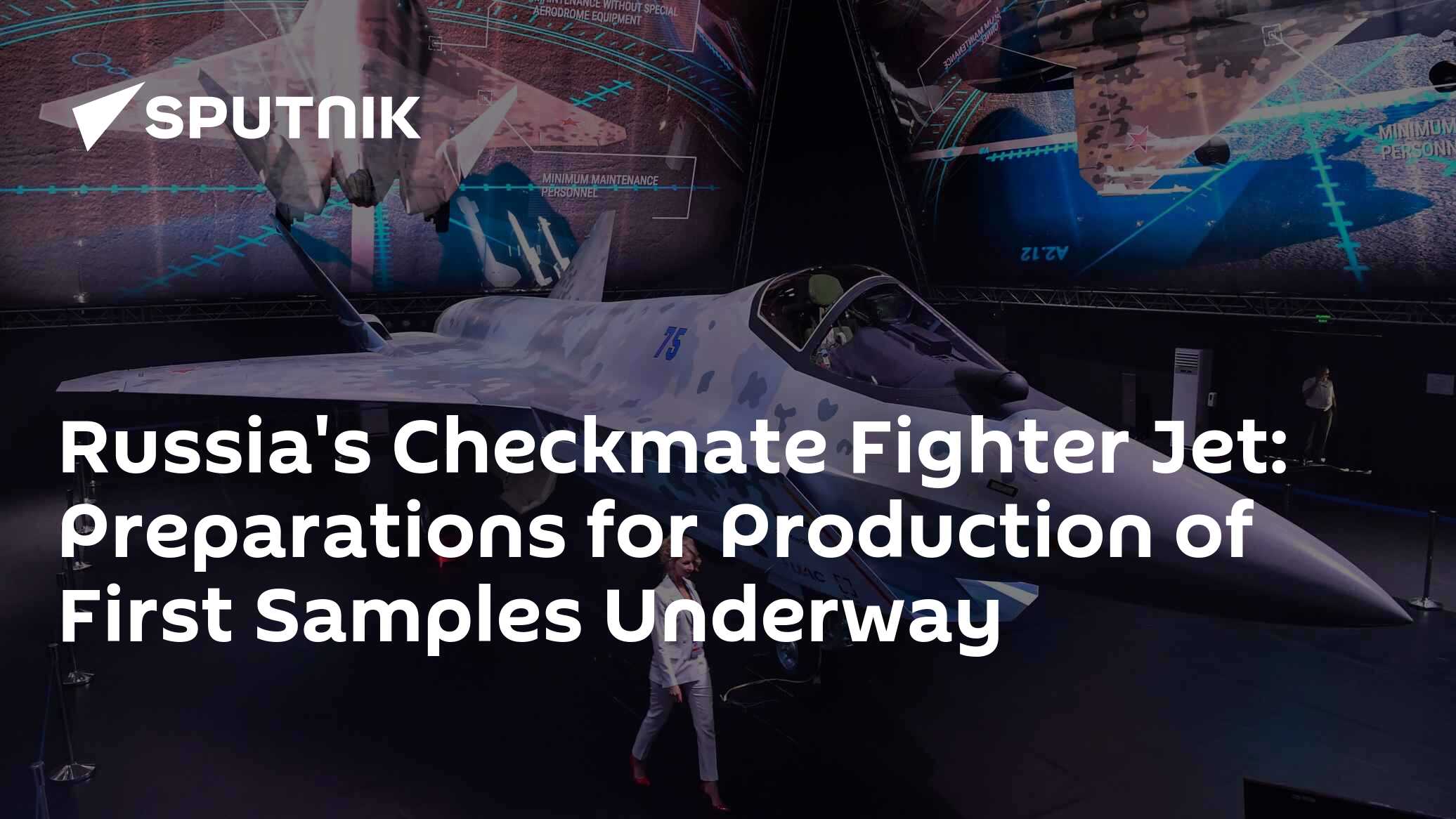 First Russian Checkmate Fighter Jet Production Preparations Underway