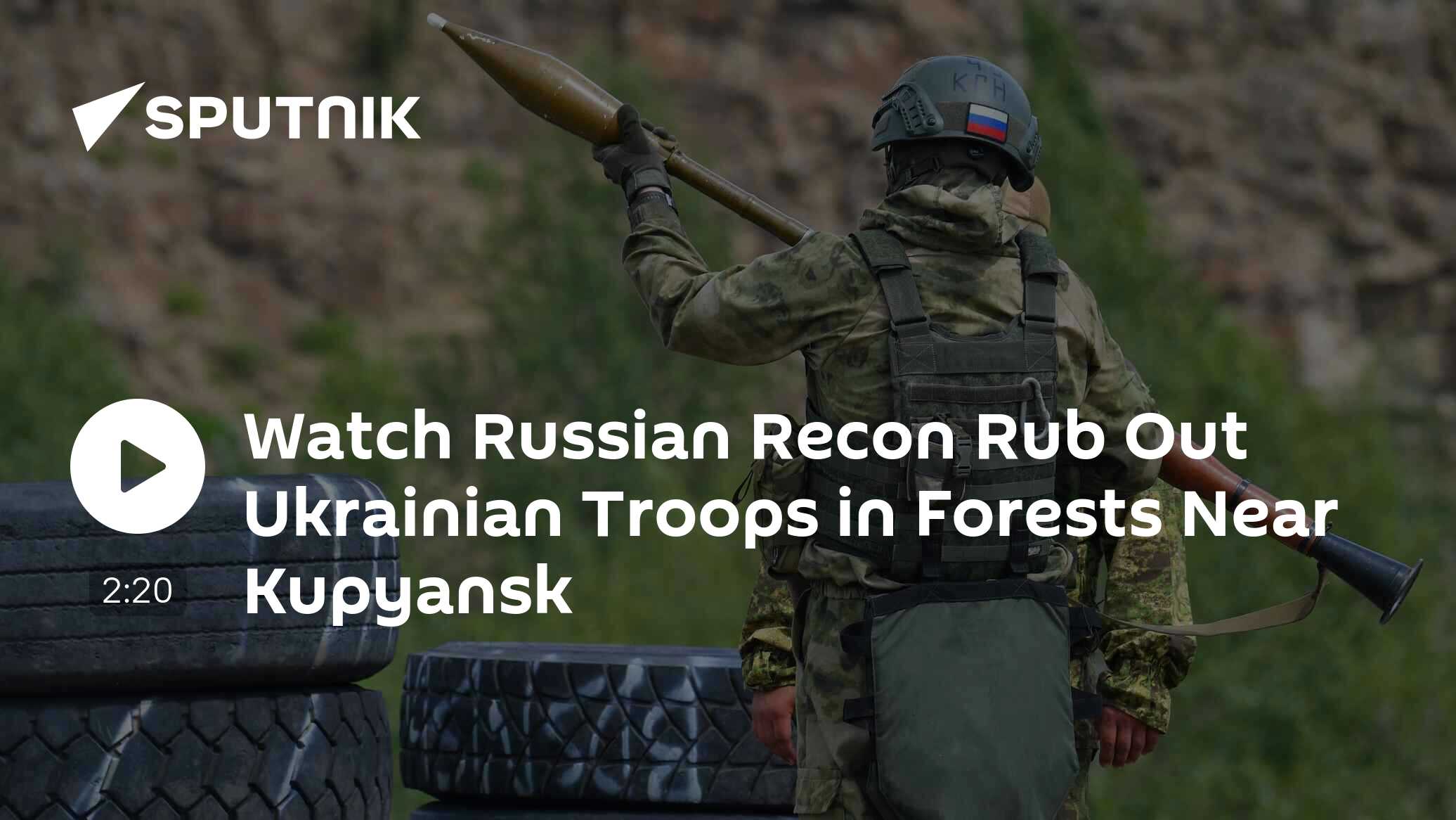 Watch Russian Reconnaissance Eliminate Ukrainian Servicemen in Forests