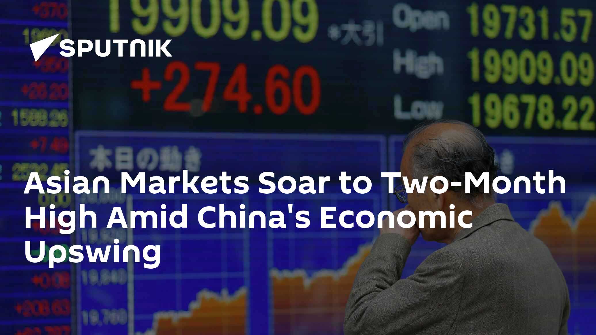 Asian Markets Soar to Two-Month High Amid China's Economic Upswing
