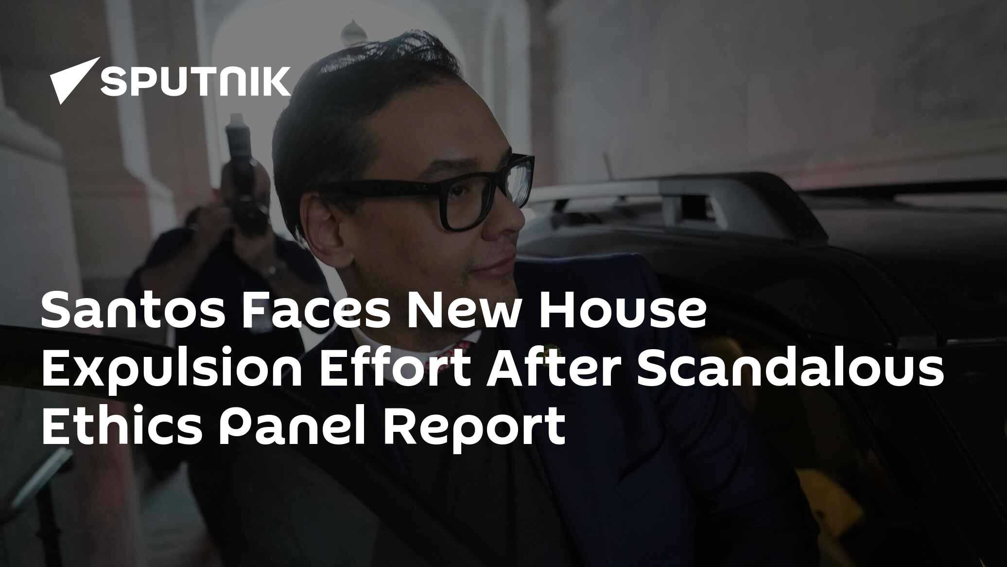Santos Faces New House Expulsion Effort After Scandalous Ethics Panel ...