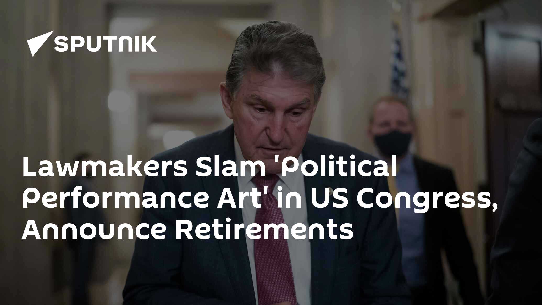 Lawmakers Slam 'Political Performance Art' in US Congress, Announce ...