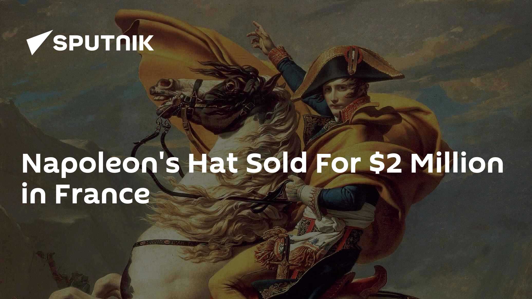 Napoleon's Hat Sold For $2 Million in France