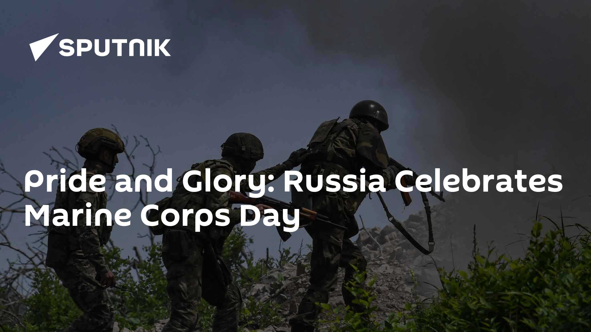 Pride and Glory: Russia Celebrates Naval Infantry Day