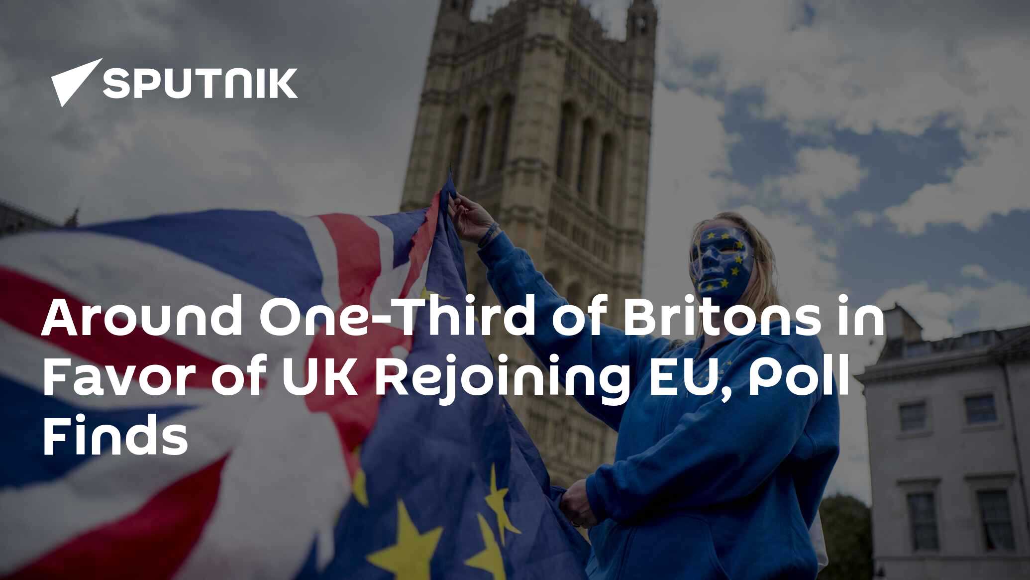 Around One-Third of Britons in Favor of UK Rejoining EU - Poll