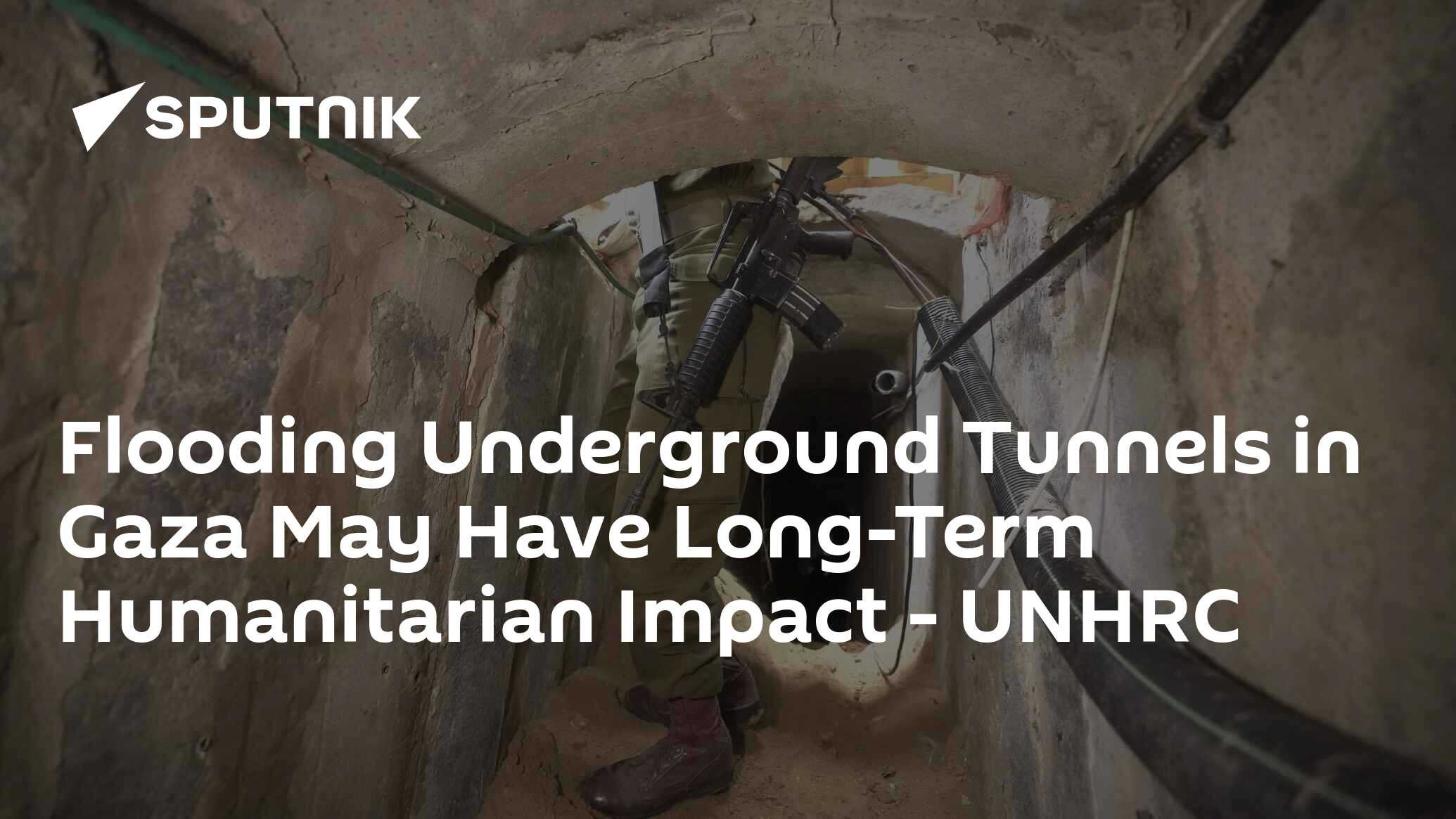 Flooding Underground Tunnels in Gaza May Have Long-Term Humanitarian ...