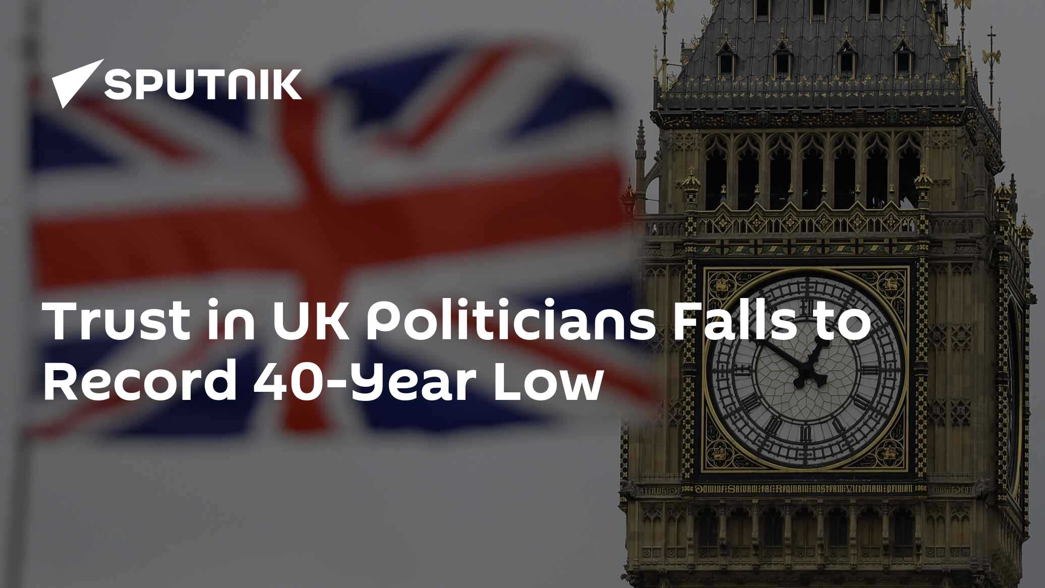 Trust in UK Politicians Falls to Record 40-Year Low