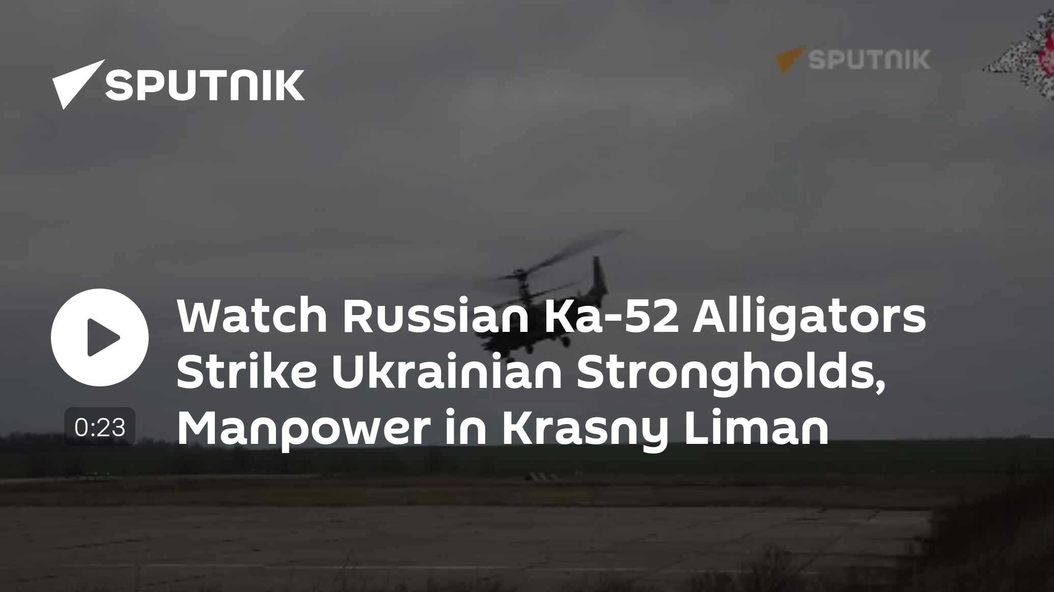 Watch Russian Aviation Strike Ukrainian Strongholds and Manpower in ...