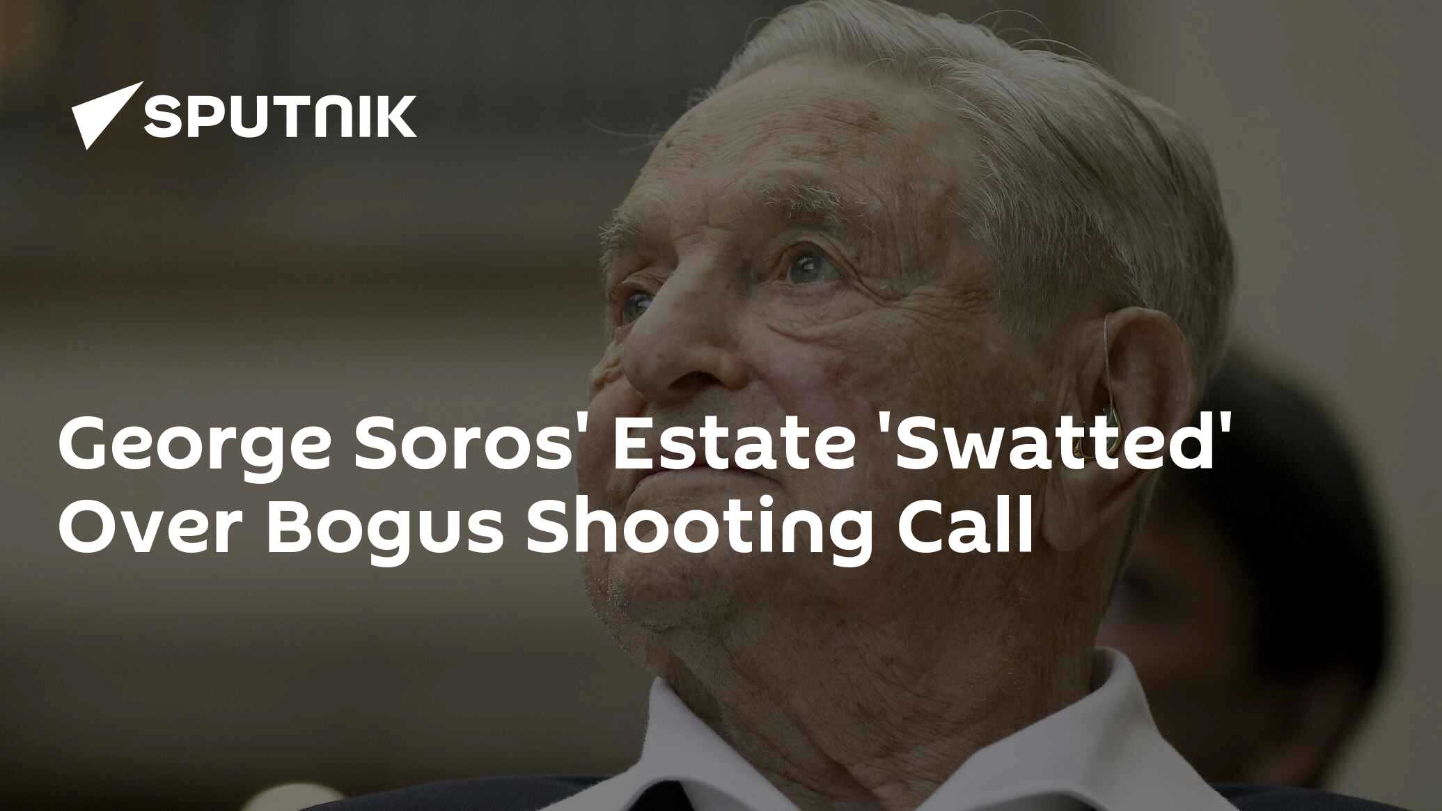 George Soros' Estate 'Swatted' Over Bogus Shooting Call