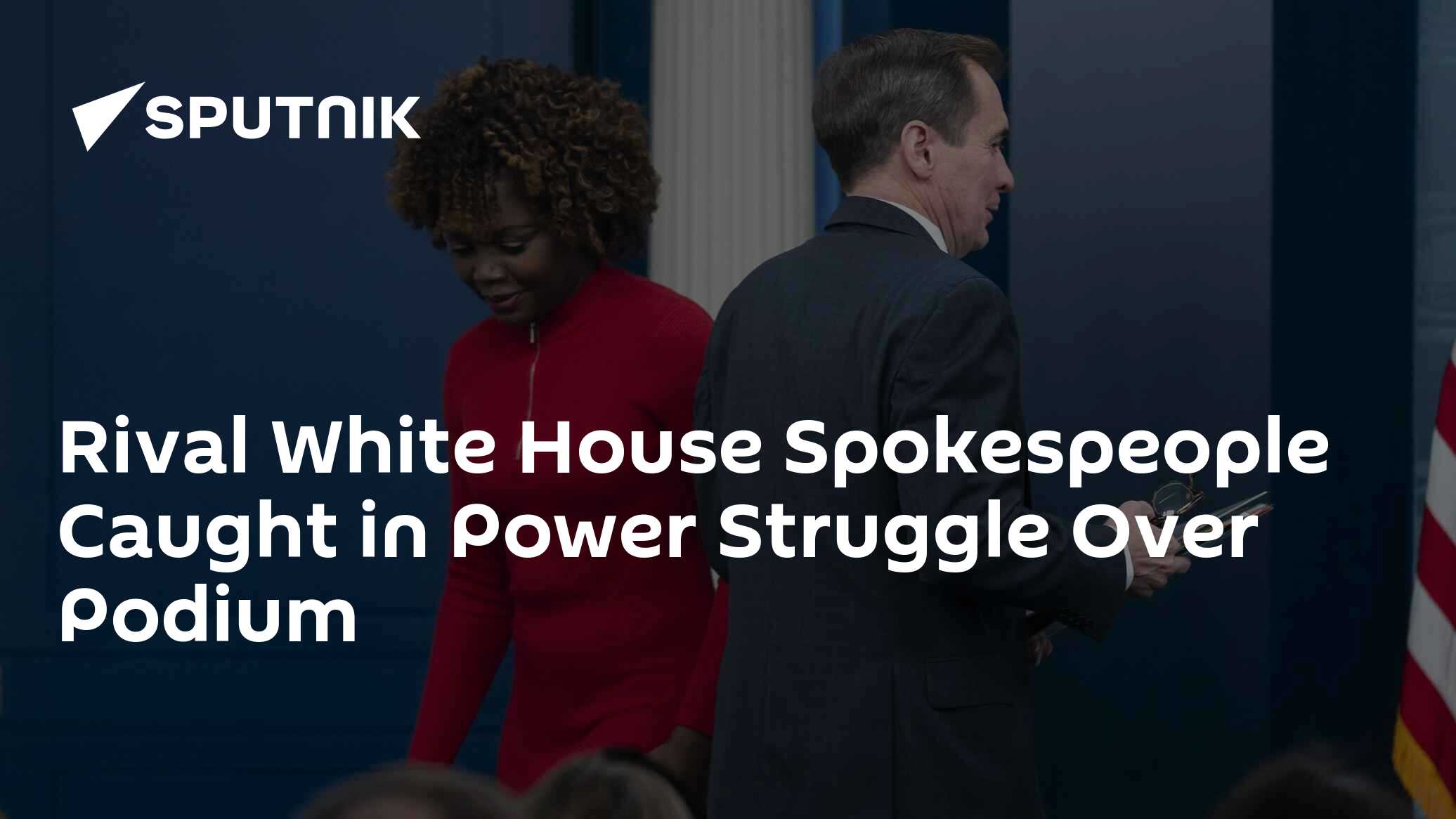 Rival White House Spokespeople Caught in Power Struggle Over Podium - South Africa Today
