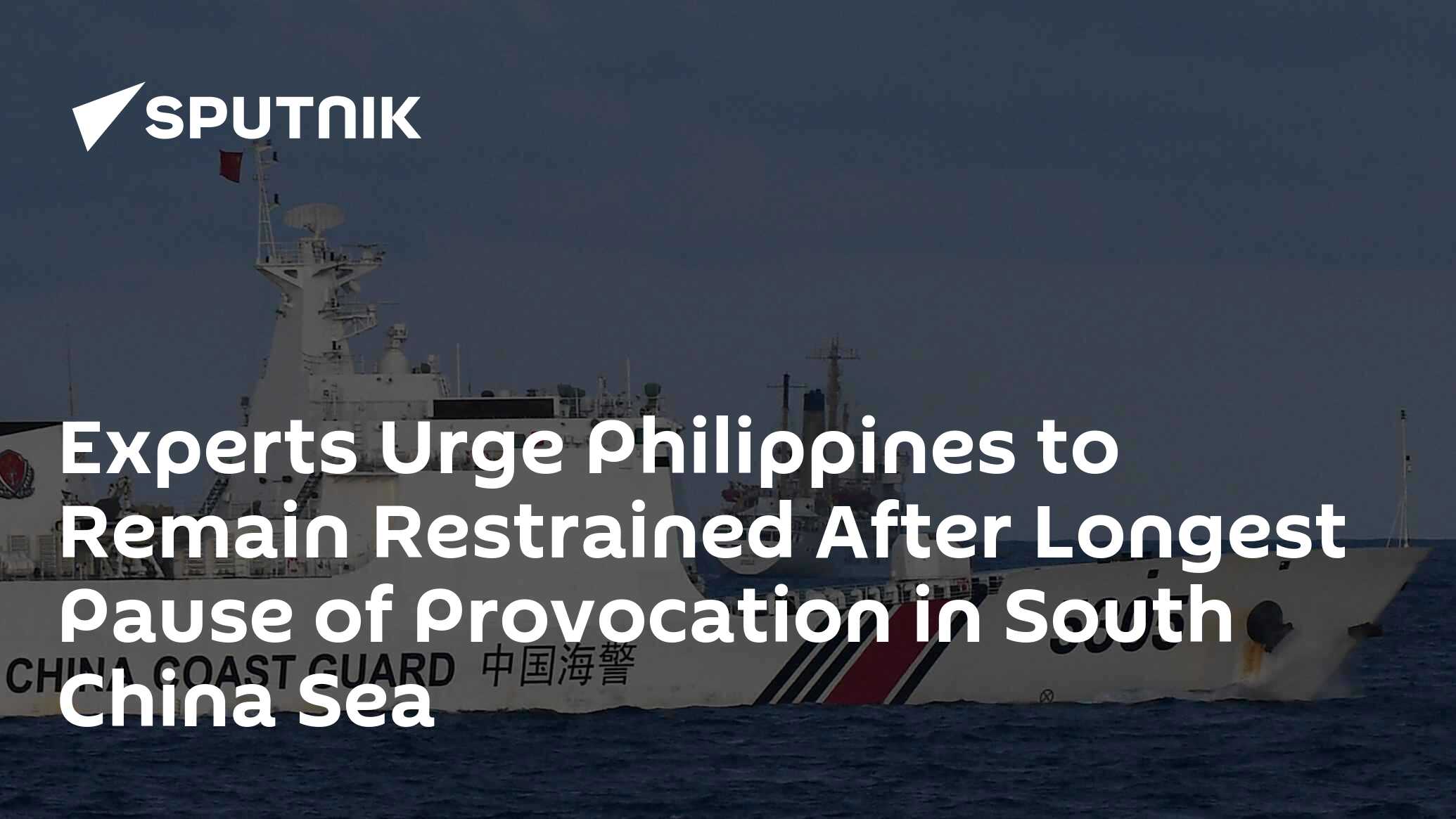 Experts Urge Philippines to Remain Restrained After Longest Pause of ...