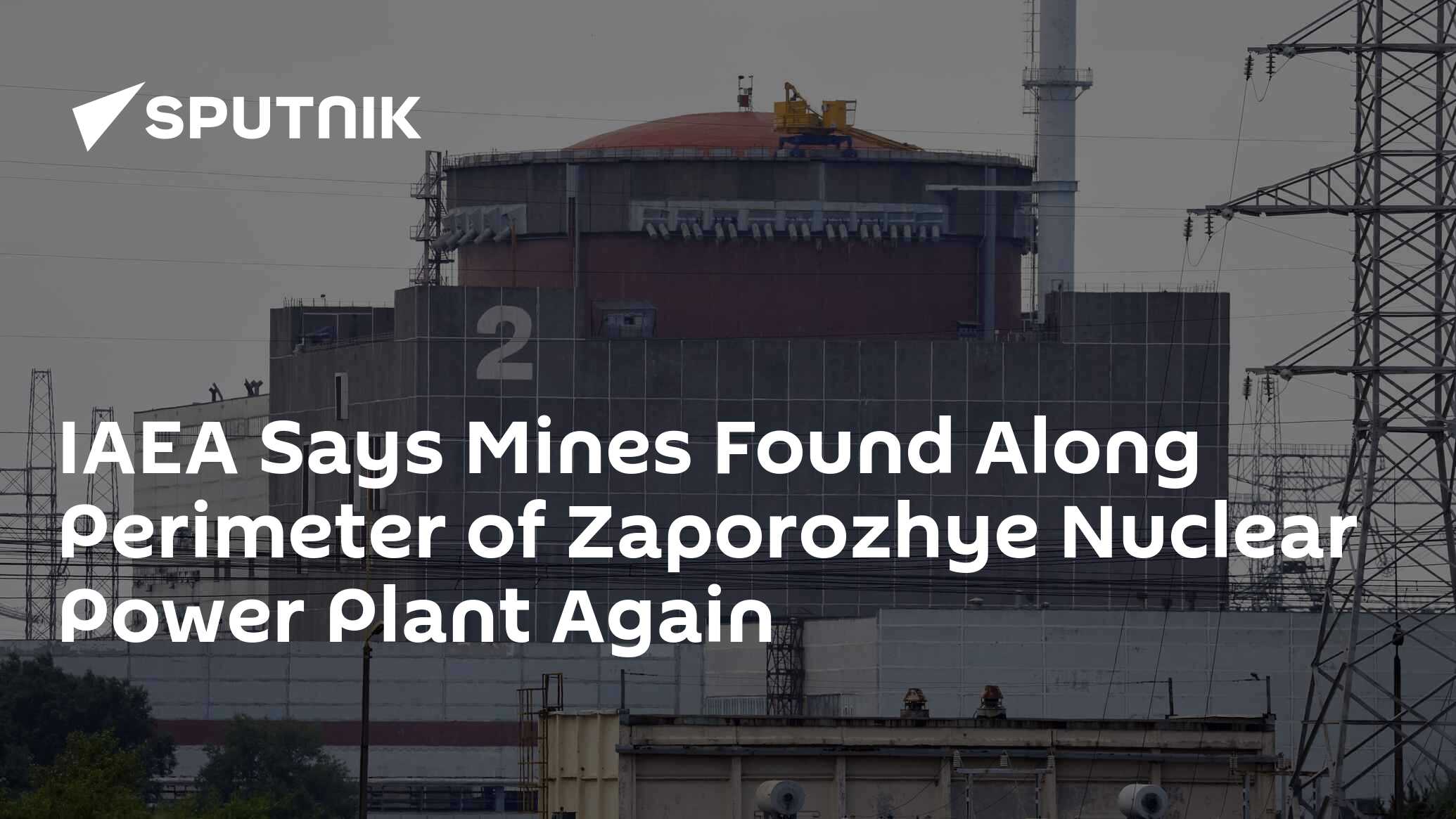 IAEA Says Mines Found Along Perimeter of Zaporozhye Nuclear Power Plant ...