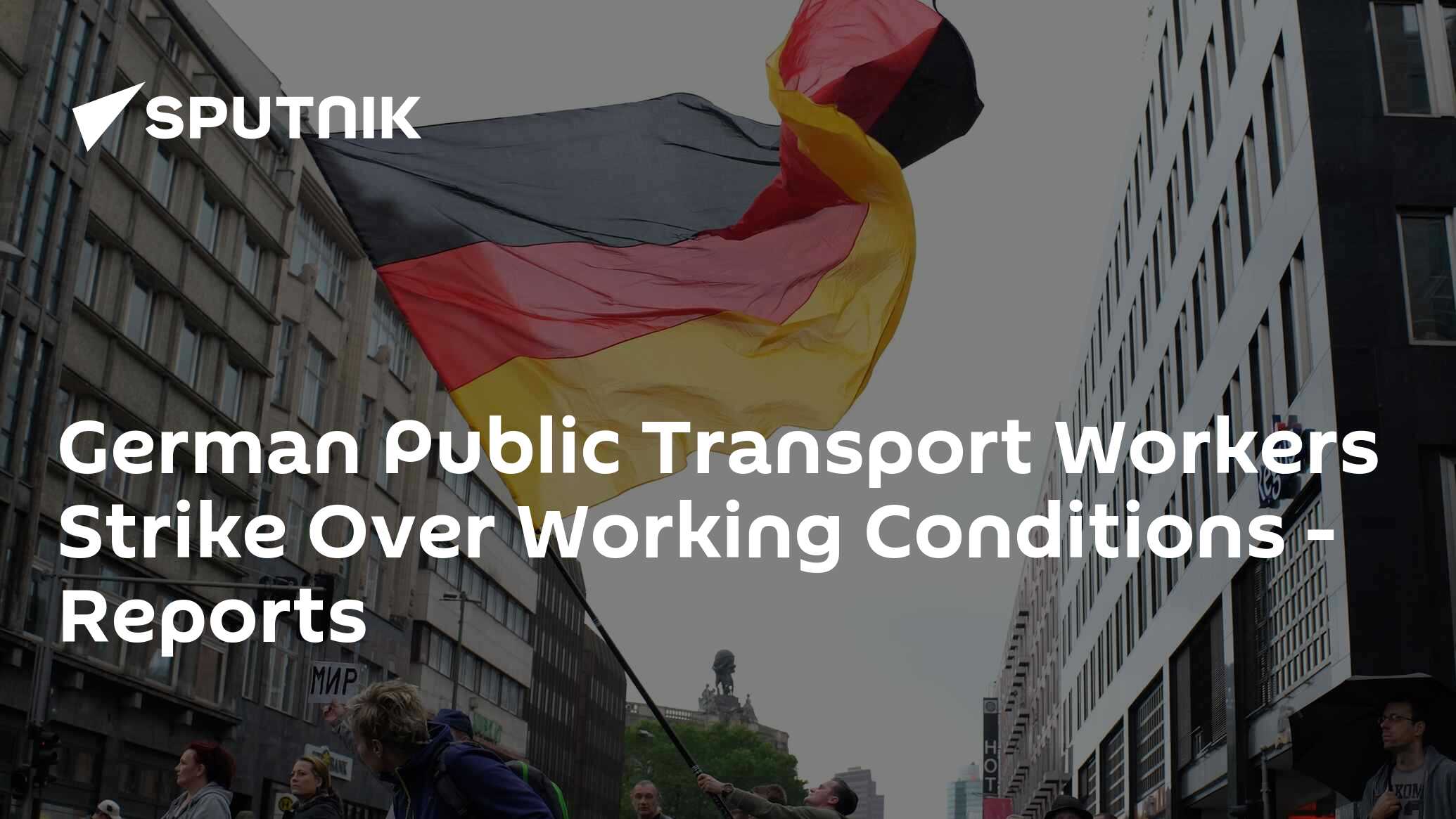 German Public Transport Workers Strike Over Working Conditions ...