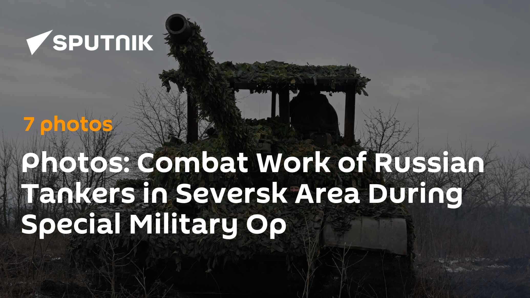 Photos: Combat Work of Russian Tankers in Seversk Area During Special ...