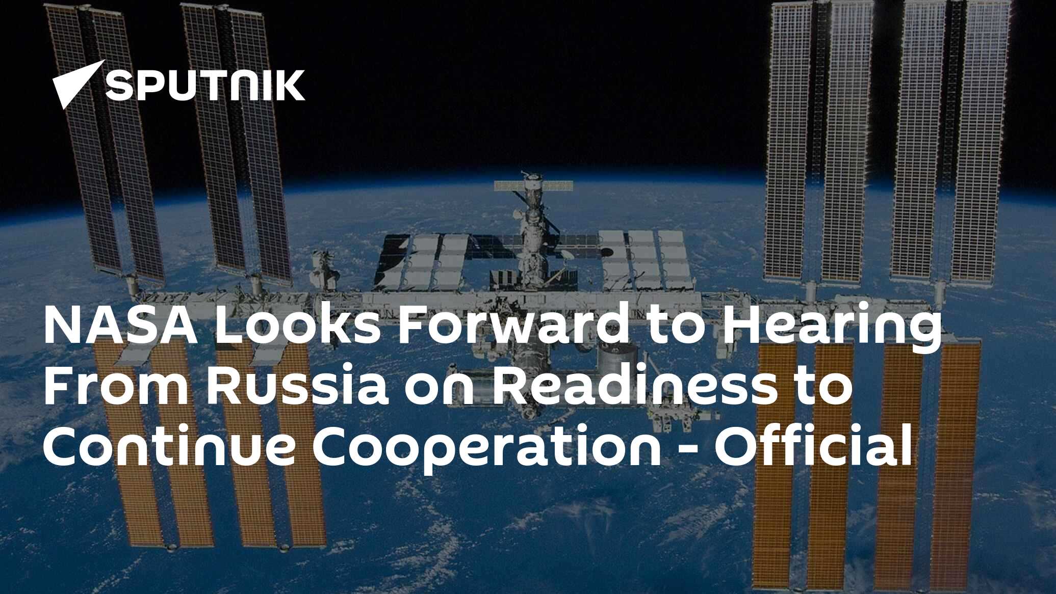 NASA Looks Forward to Hearing From Russia on Readiness to Continue ...