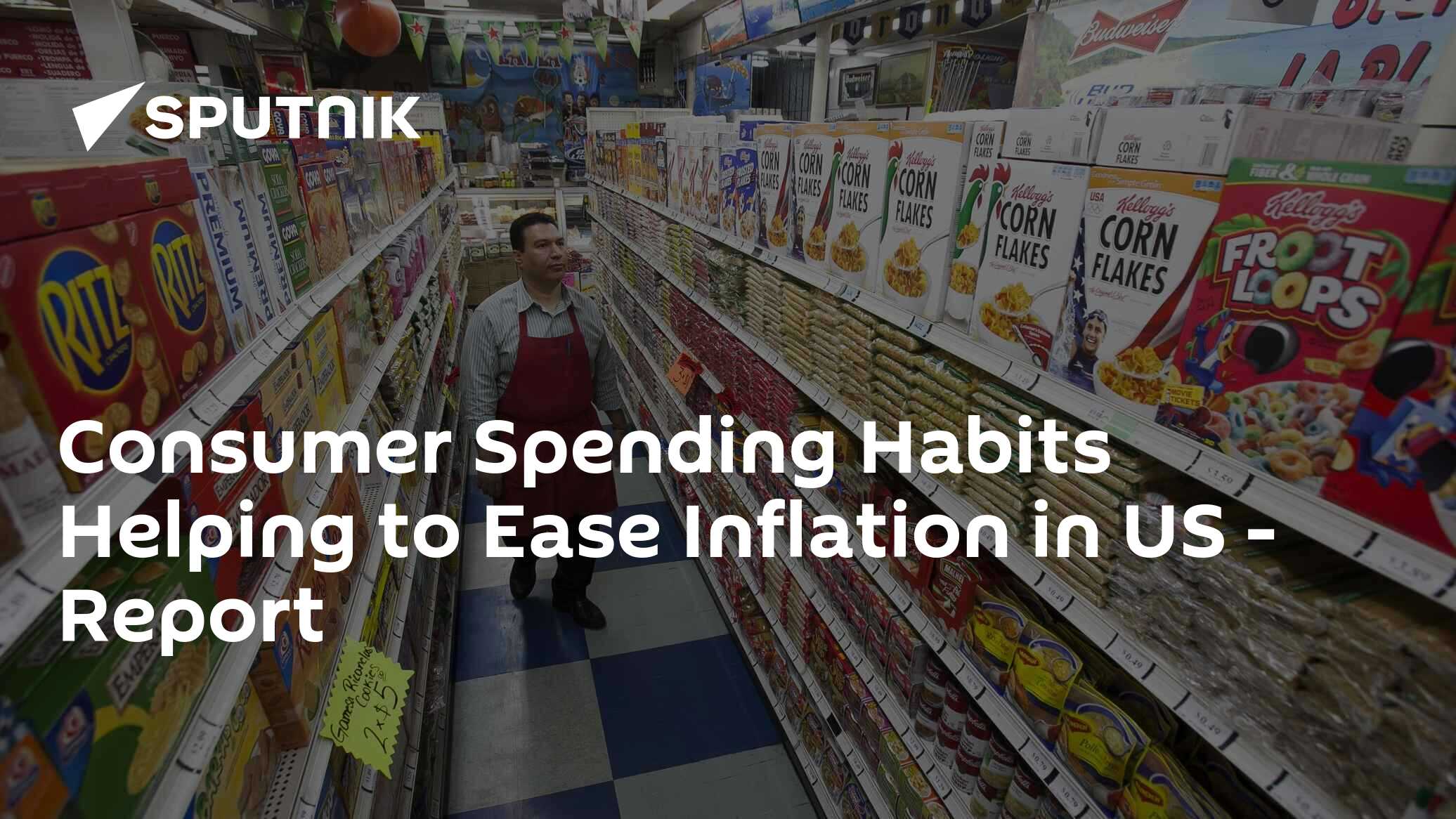 Consumer Spending Habits Helping to Ease Inflation in US - Report
