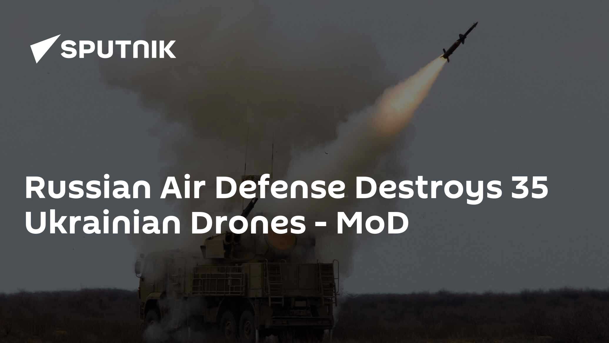 Russian Air Defense Destroys 35 Ukrainian Drones - MoD - South Africa Today