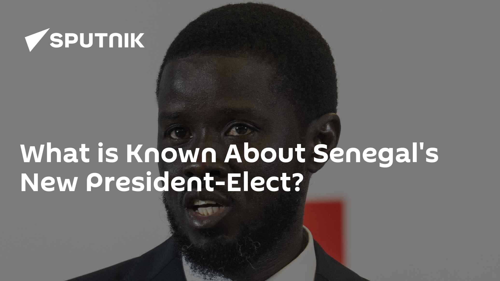 What is Known About Senegal's New President-Elect?