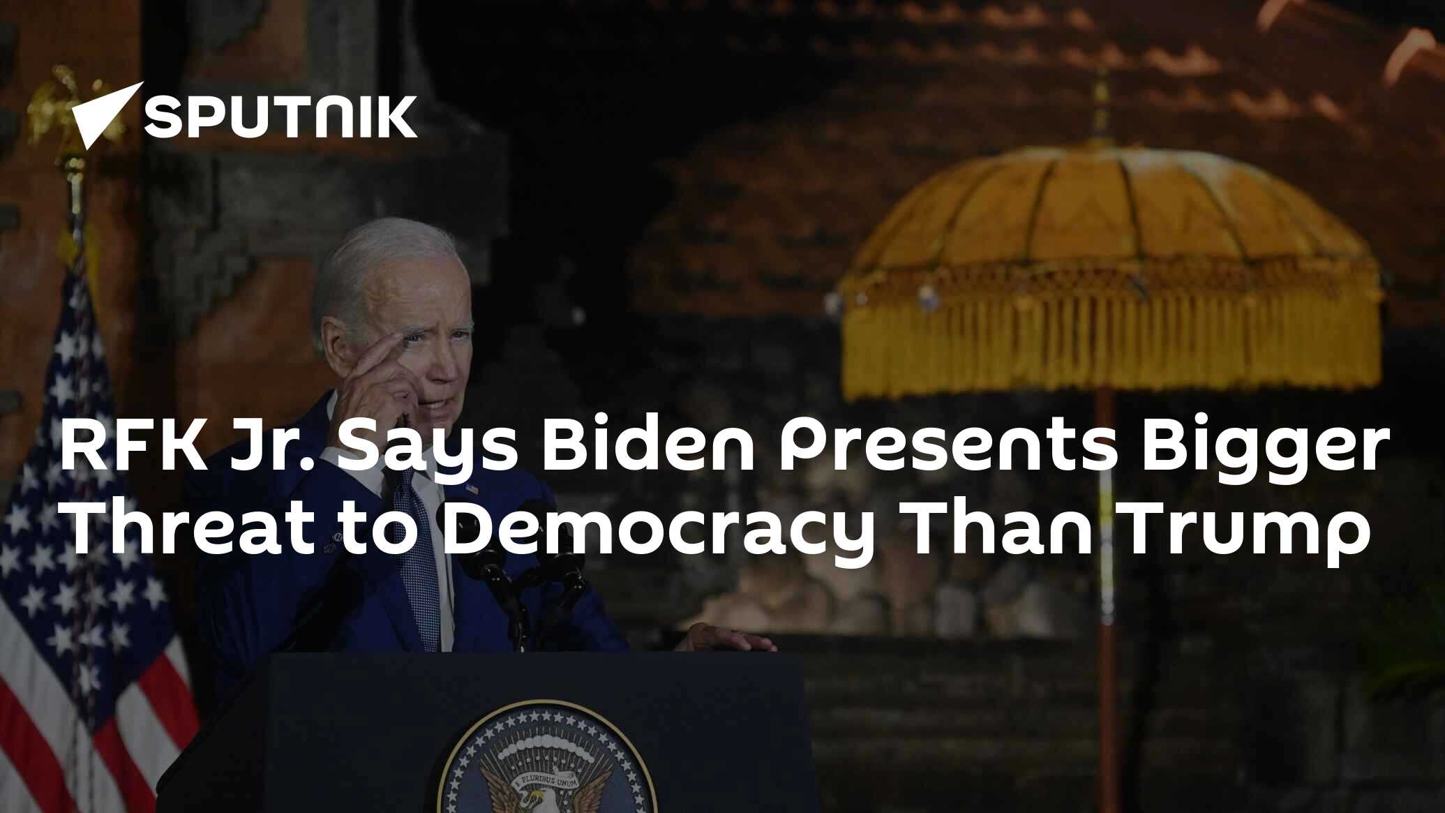 Rfk Jr Says Biden Presents Bigger Threat To Democracy Than Trump