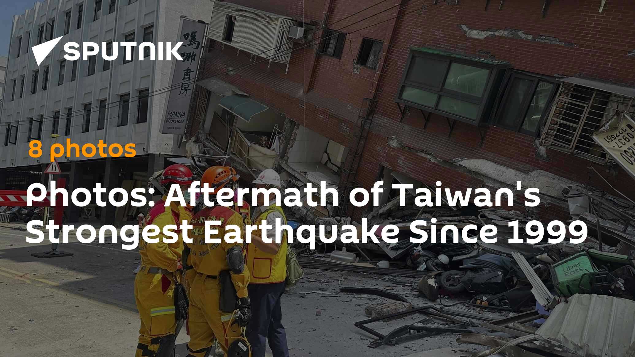 Photos: Aftermath of Taiwan's Strongest Earthquake Since 1999