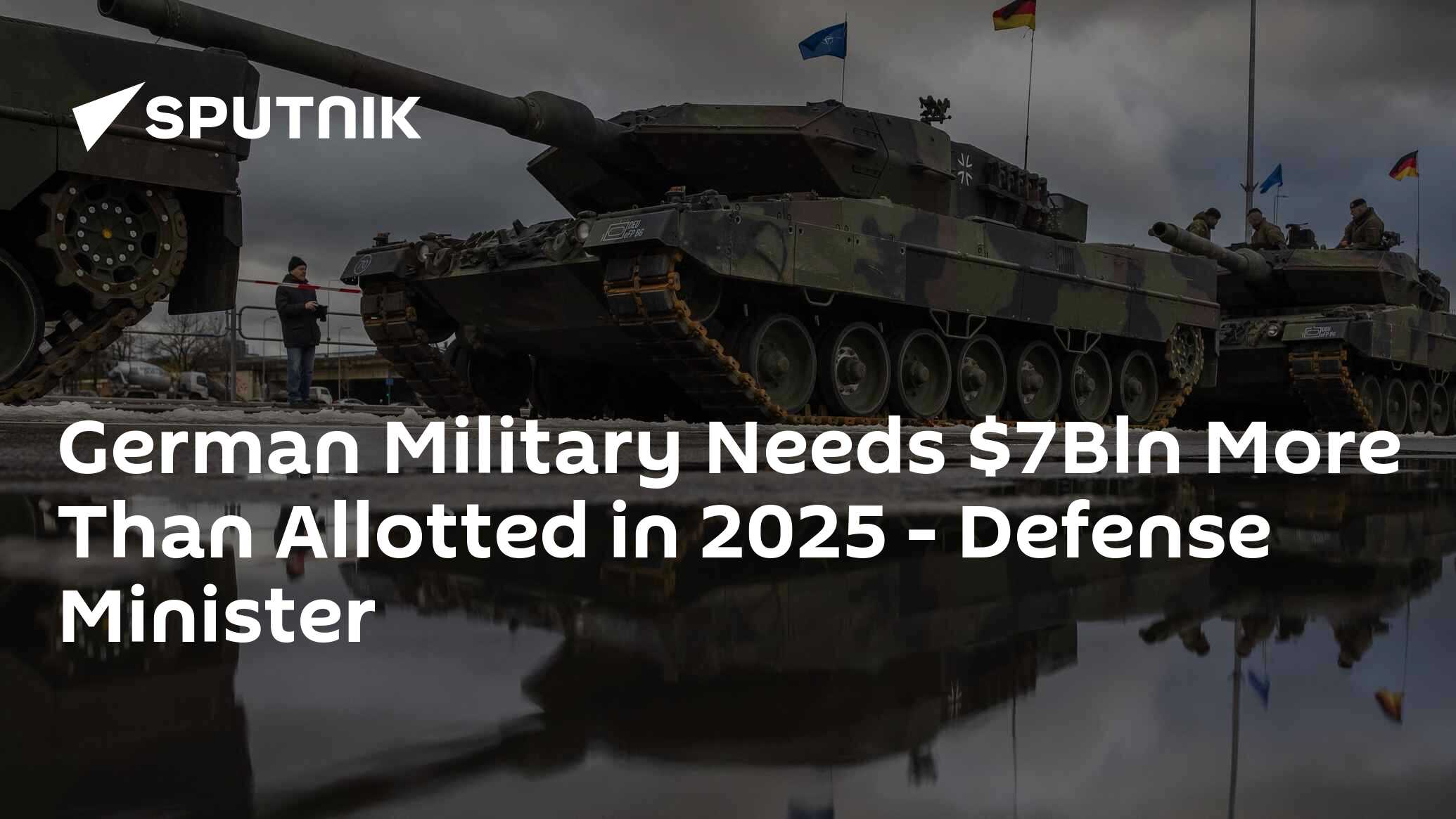 German Military Needs $7Bln More Than Allotted in 2025 - Defense ...