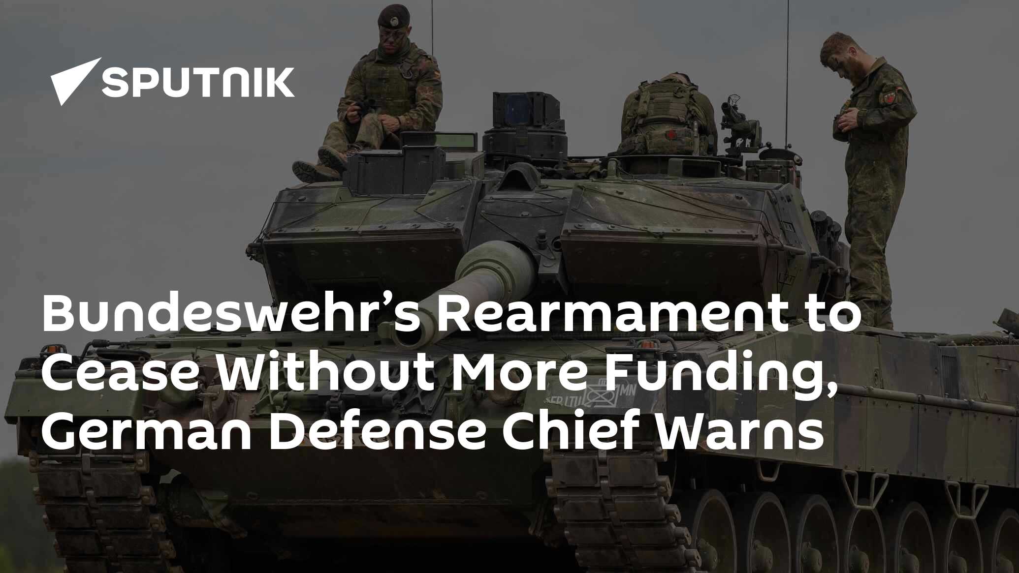 Bundeswehr’s Rearmament to Cease Without More Funding, German Defense ...