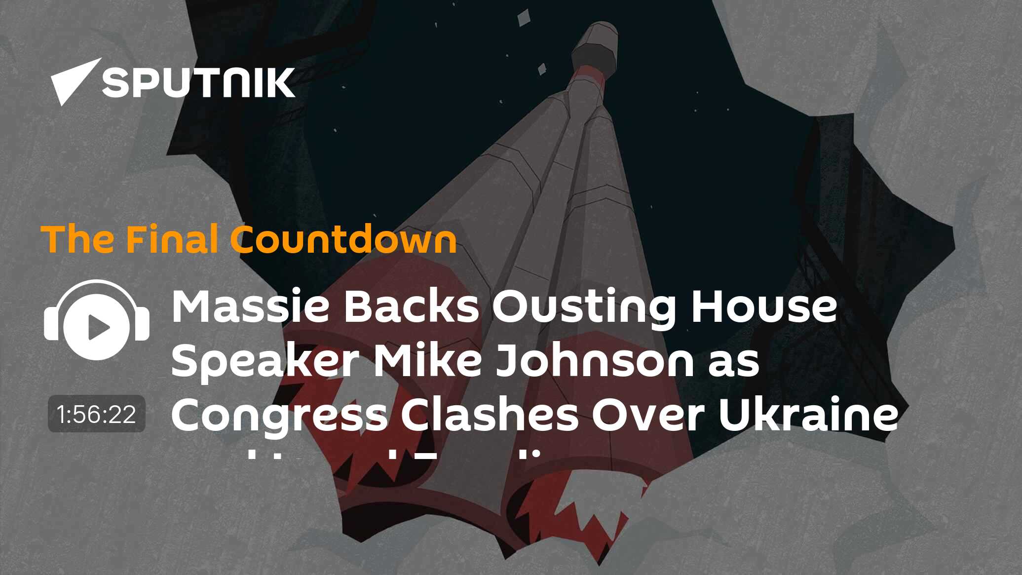 Massie Backs Ousting House Speaker Mike Johnson As Congress Clashes Over Ukraine And Israel Funding