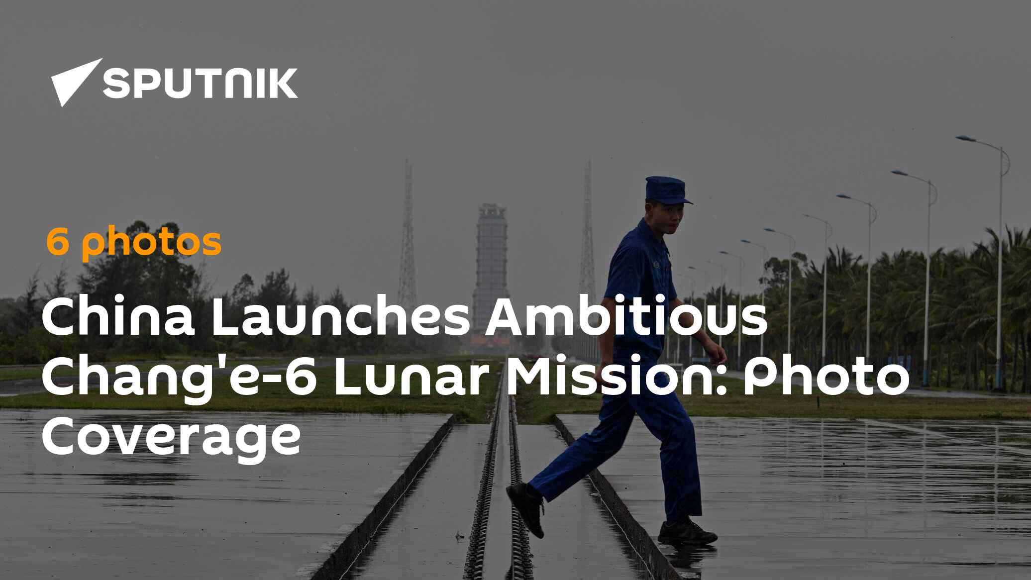 China Launches Ambitious Chang'e-6 Lunar Mission: Photo Coverage