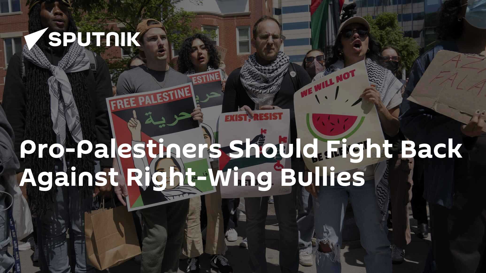 Pro-Palestiners Should Fight Back Against Right-Wing Bullies