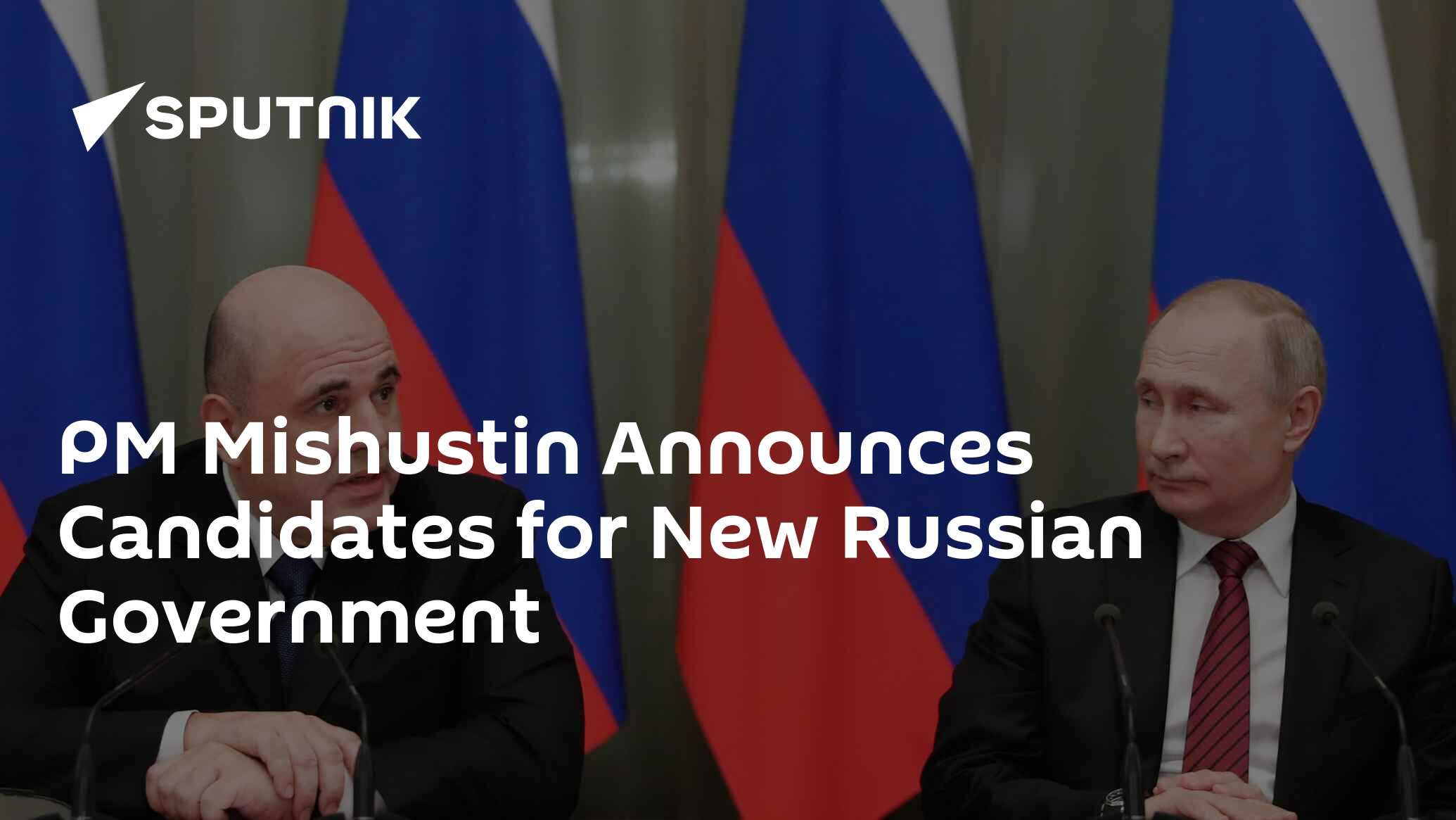 New Russian Government Announced