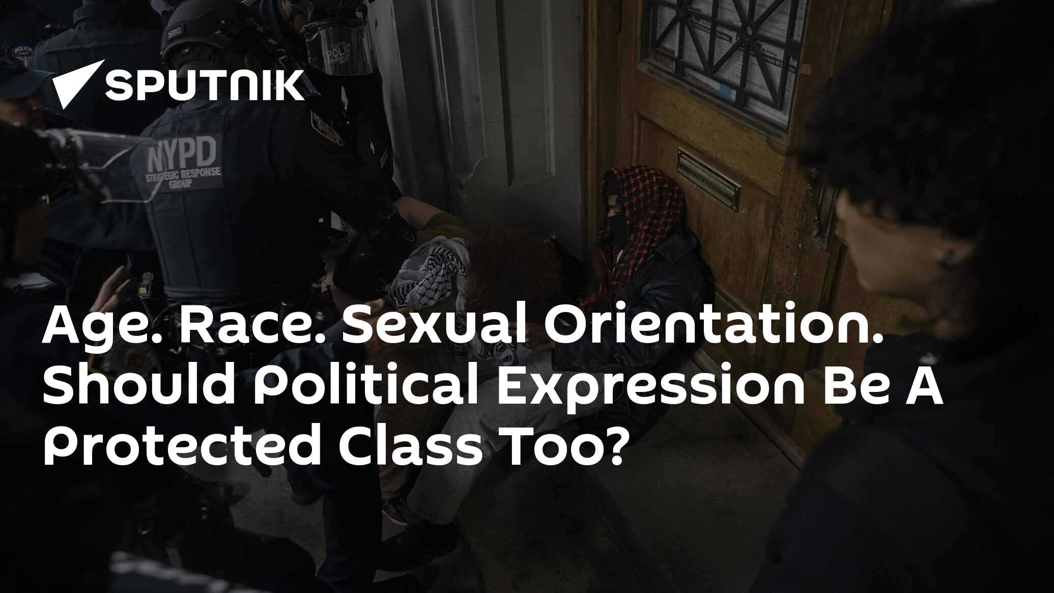 Age Race Sexual Orientation Should Political Expression Be A