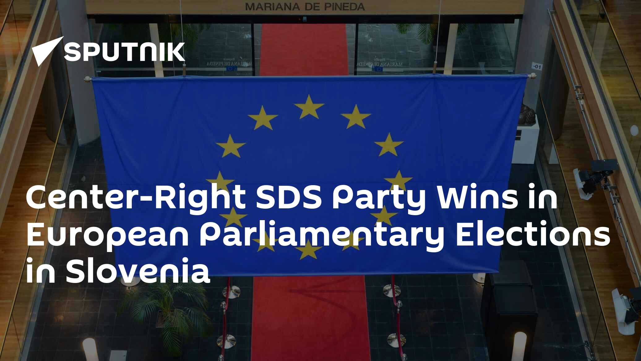 Center-Right SDS Party Wins in European Parliamentary Elections in Slovenia