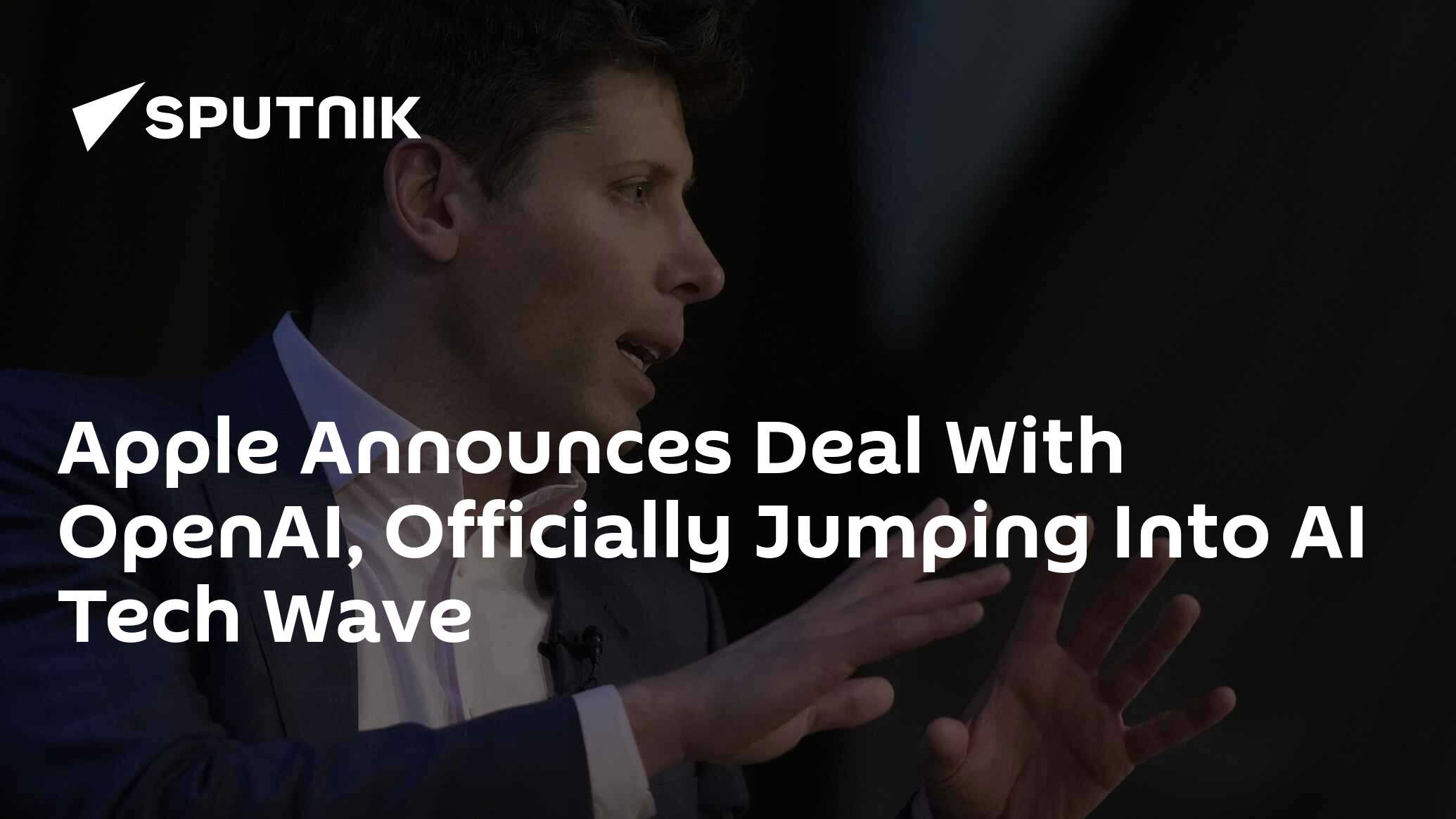 Apple Announces Deal With OpenAI, Officially Jumping Into AI Tech Wave