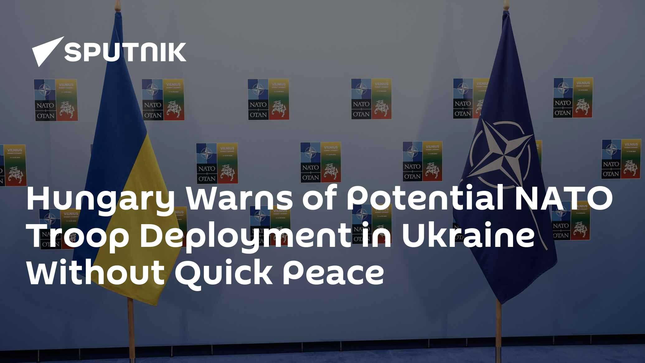 If NATO Launches Mission in Ukraine, Alliance Troops to Be Deployed ...